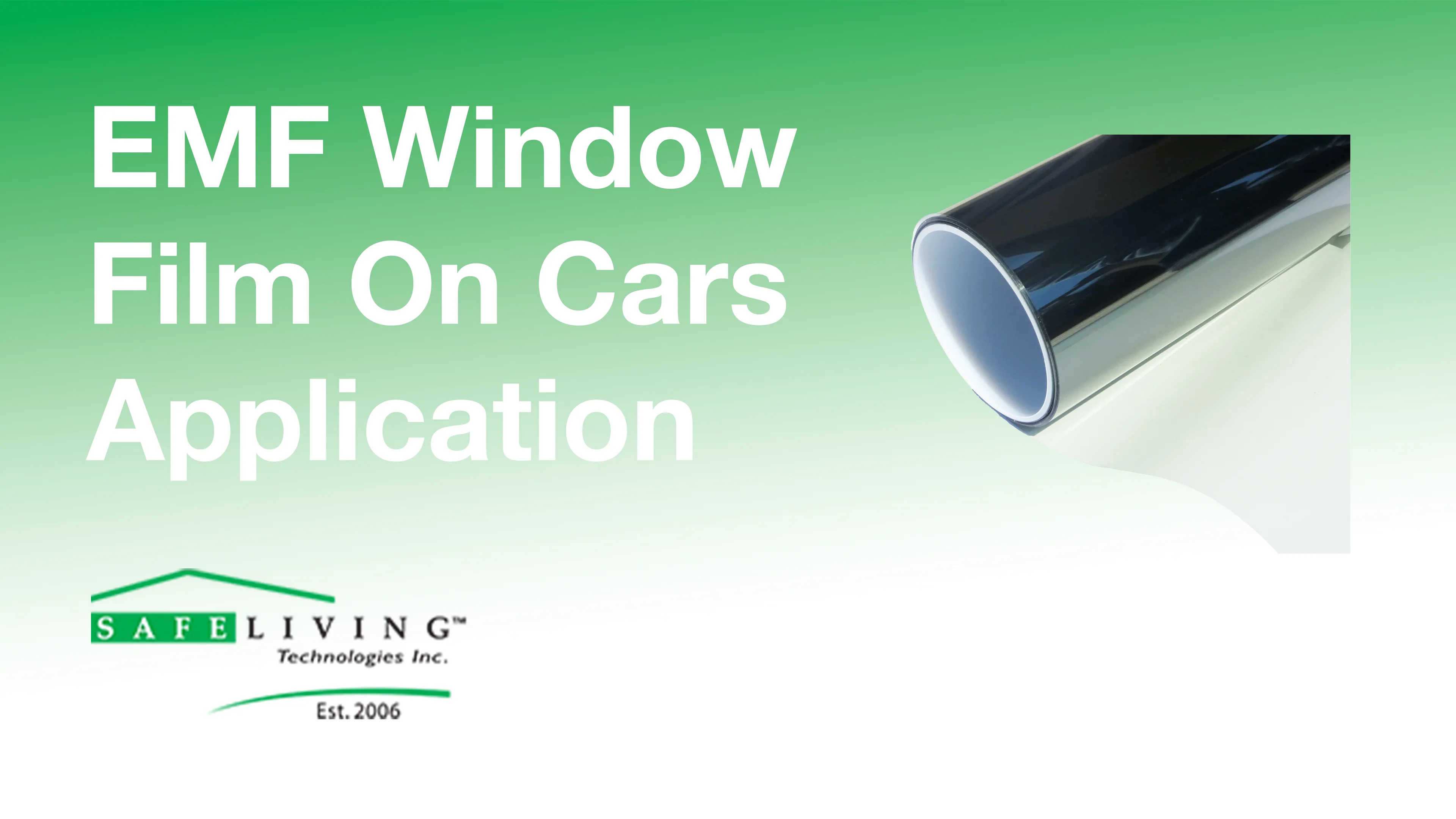 EMF Window Film On Cars Application on Vimeo