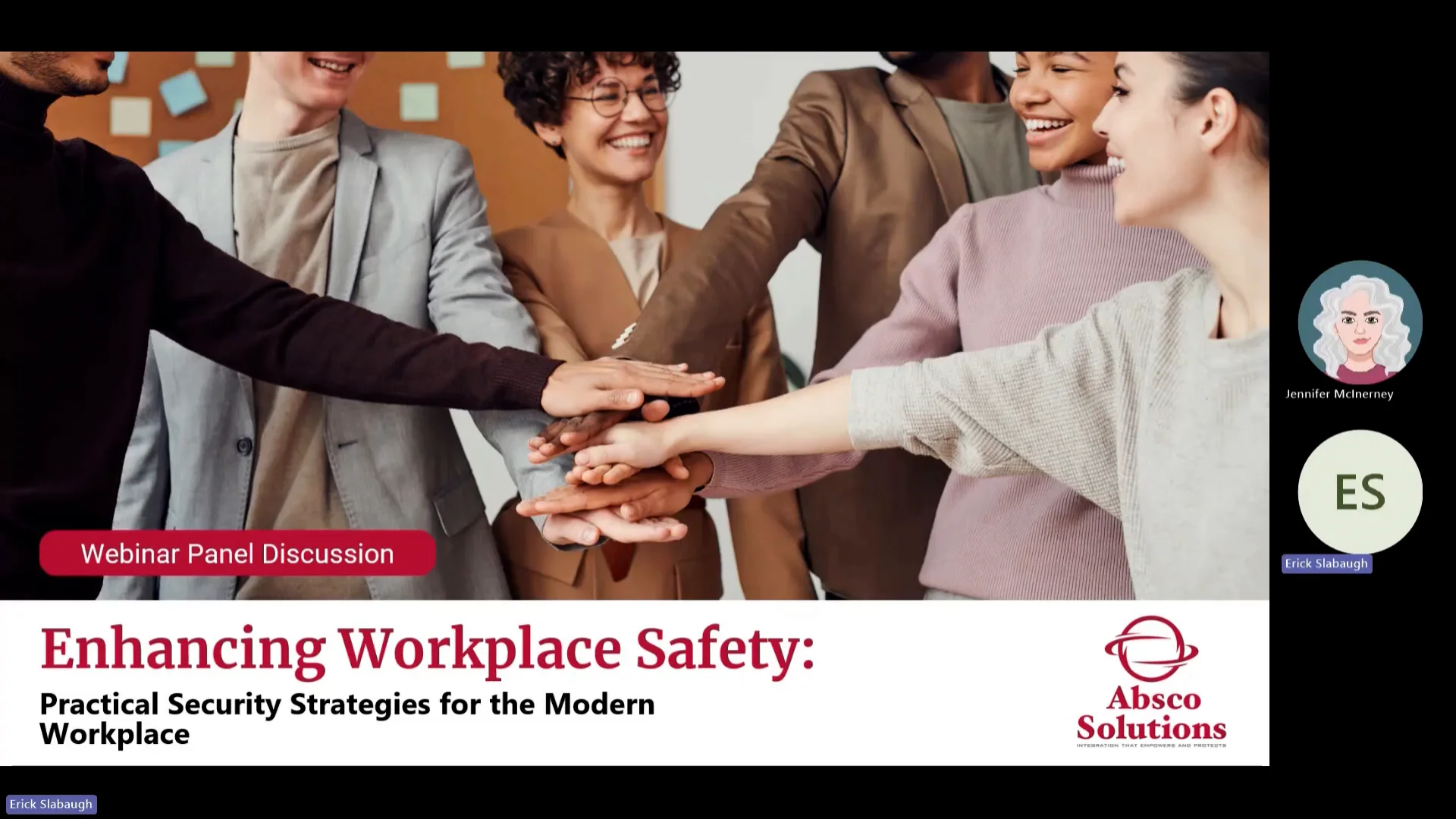 Enhancing Workplace Safety Panel Discussion Webinar on Vimeo