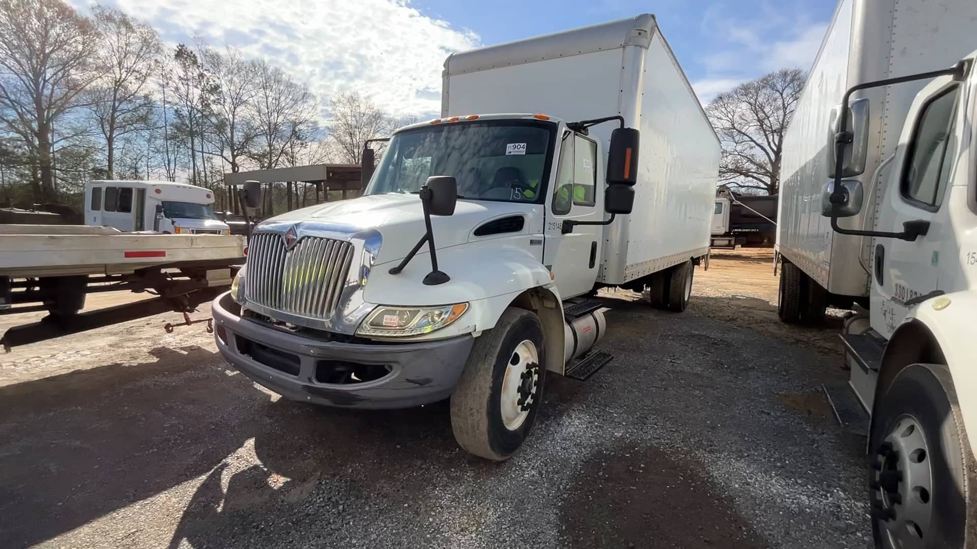 2015 INTERNATIONAL MH025 4300 SBA LP 4X2 SINGLE AXLE VAN TRUCK VIN ...