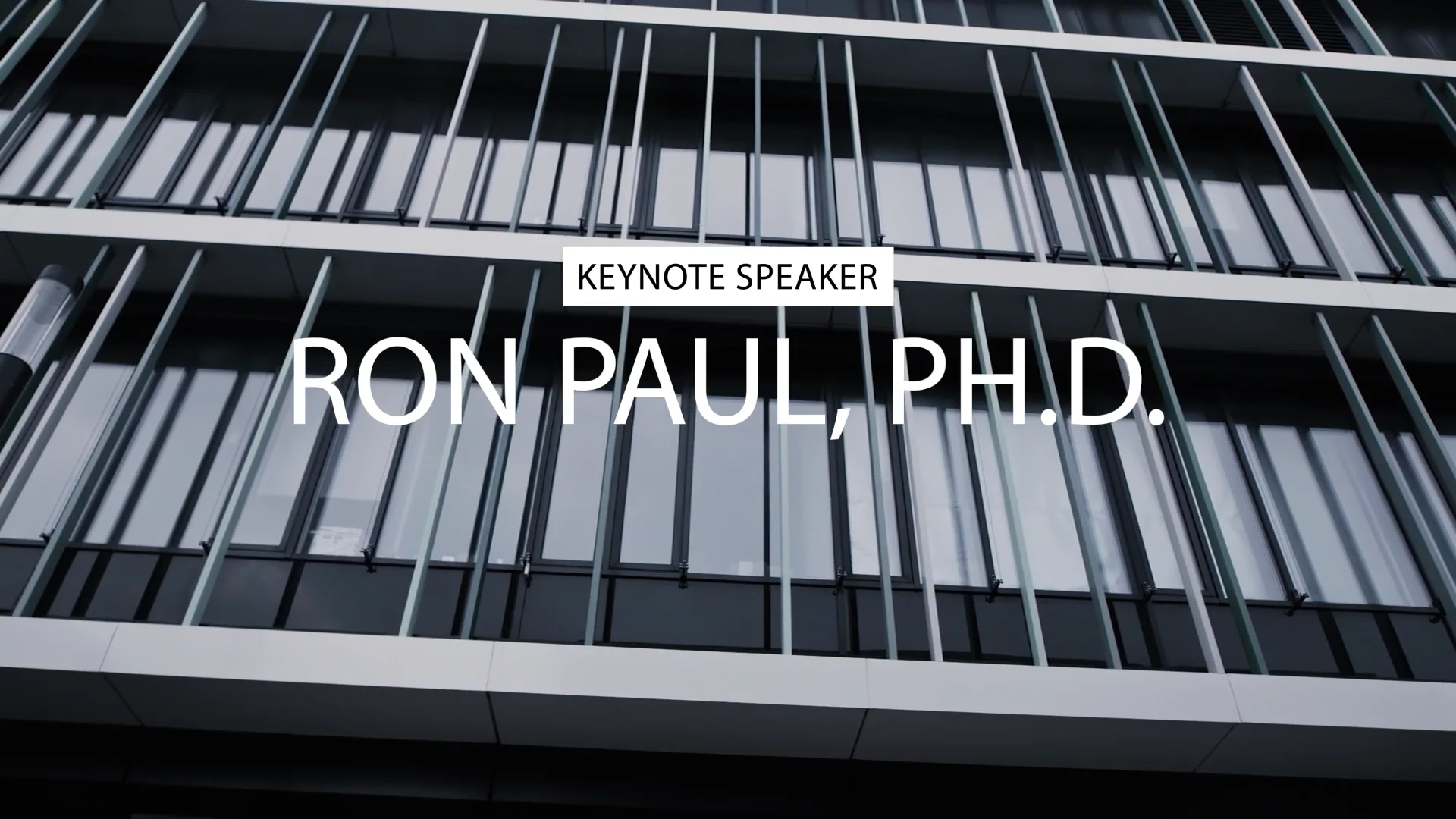 Ron Paul, Ph.D - Culture Partners on Vimeo