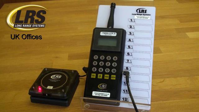 LRS UK Offices - T9550LCK-G Customer & Patient Paging Transmitter LRS ...