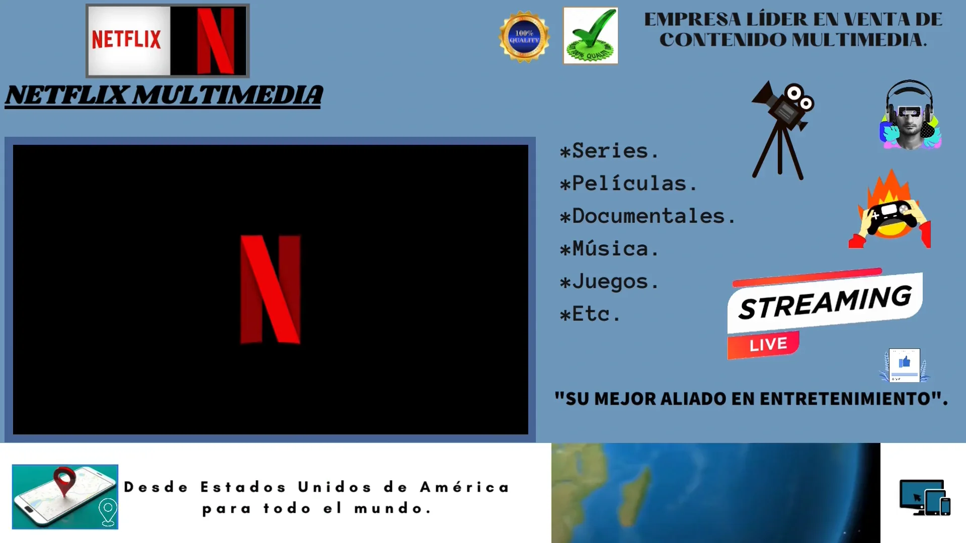1. NETFLIX MULTIMEDIA ¿QUIÉNES SOMOS?: on Vimeo