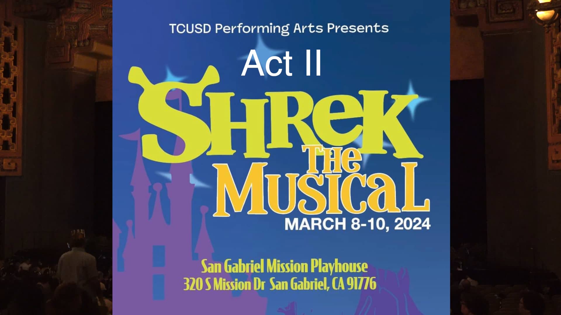 March 8, 2024 – Temple City High School Performing Arts present Shrek ...