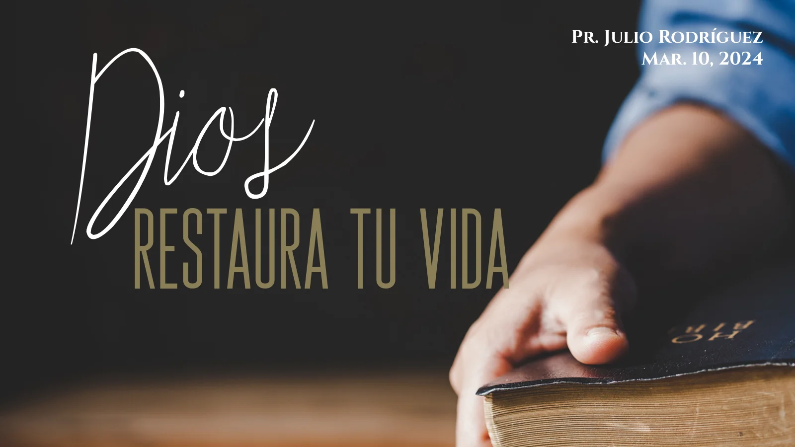Dios restaura tu vida on Vimeo