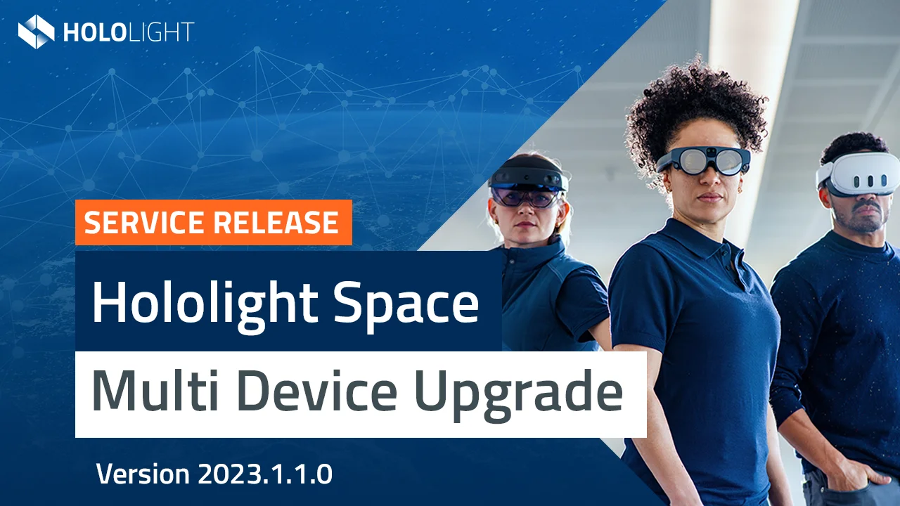Service Release: Multi Device Upgrade | Hololight Space on Vimeo