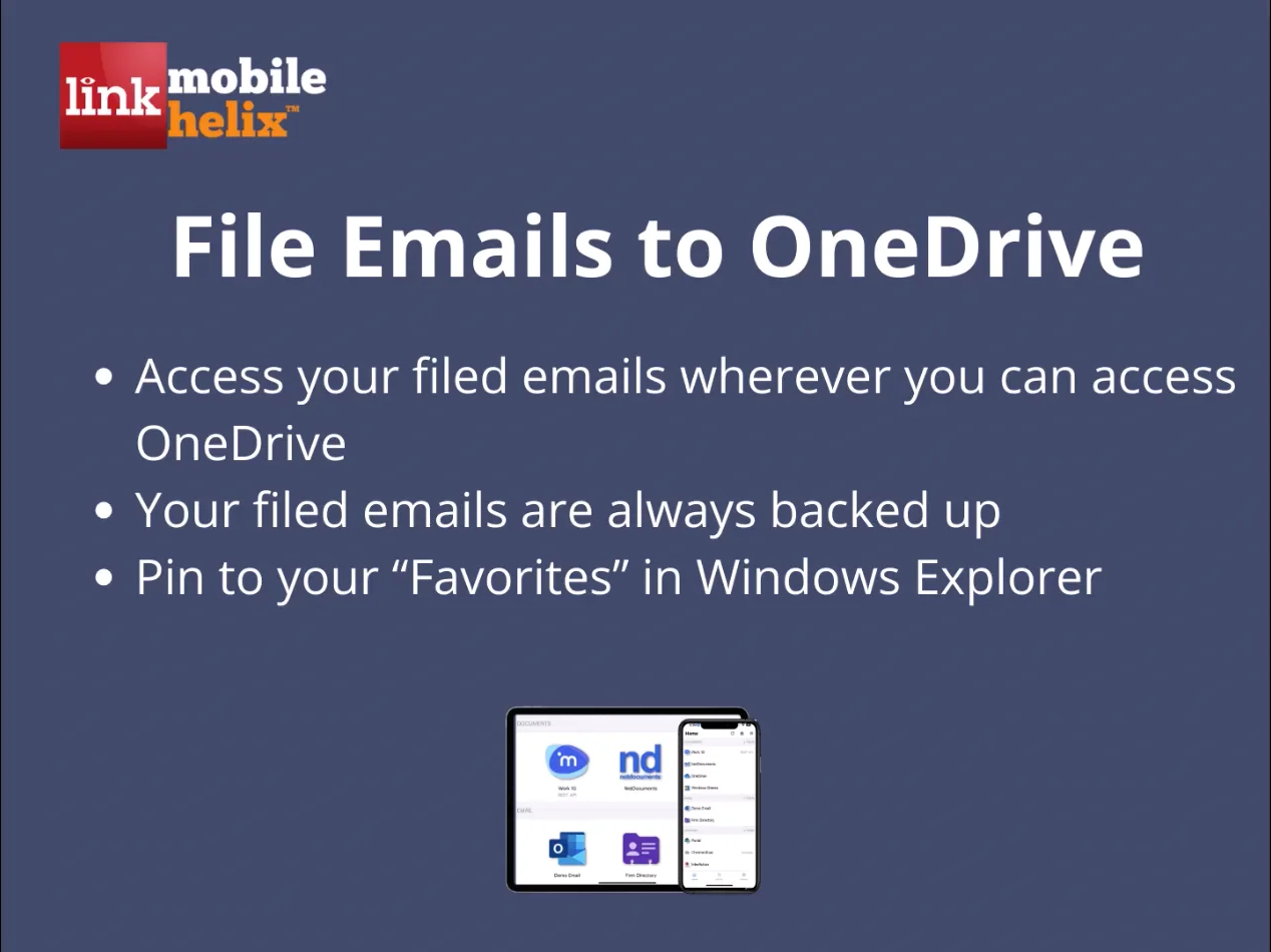 LINK App - iManage® How-to Videos & Tips - LINK App: Filing Email to ...