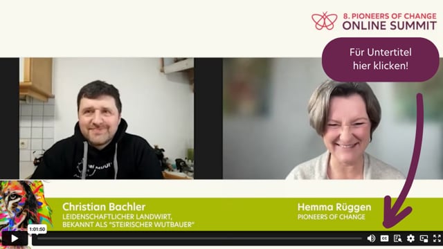 Christian Bachler - Pioneersofchange-Summit