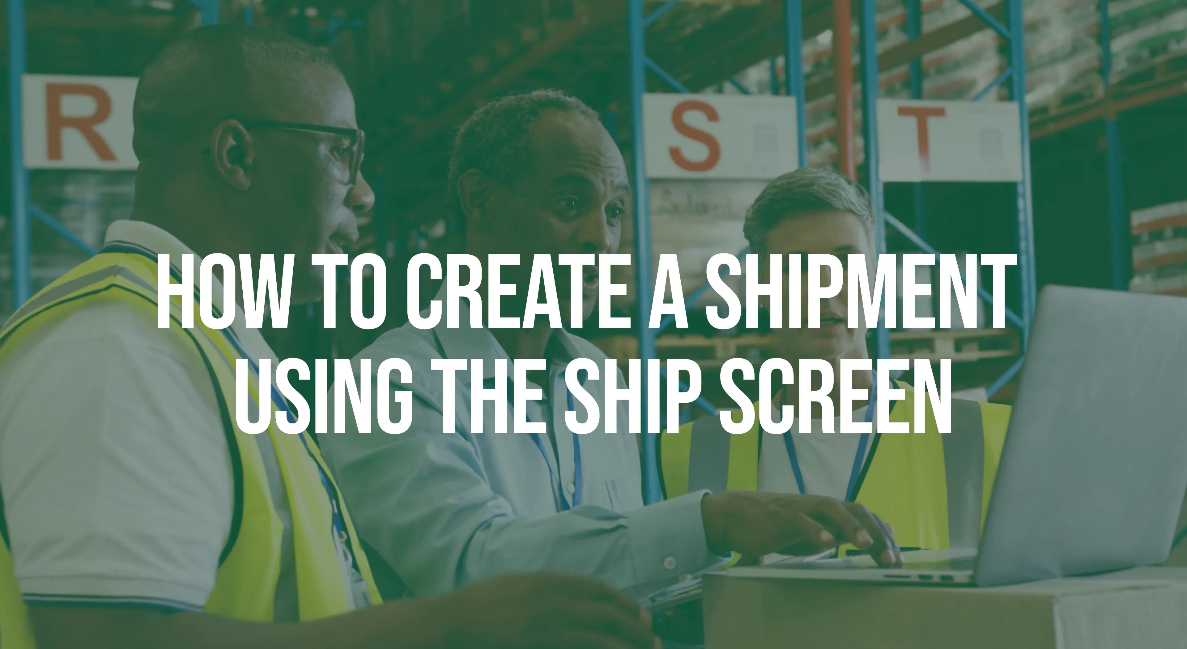 MyMidland - How to Create a Shipment Using the Ship Screen