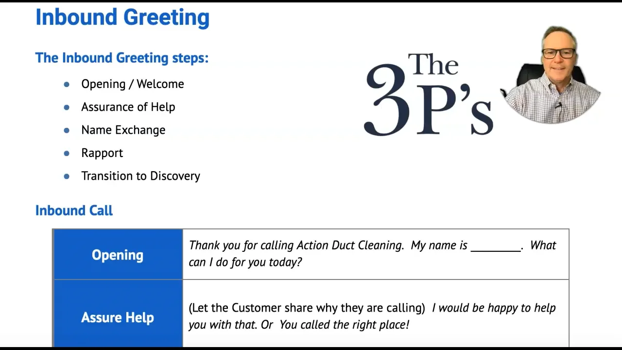 Action Duct Inbound Greeting Part 1 on Vimeo