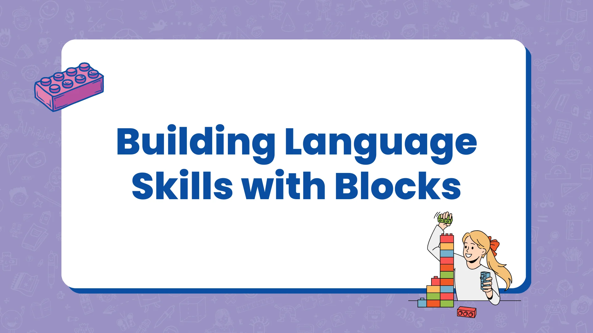 Building Language Skills with Blocks on Vimeo