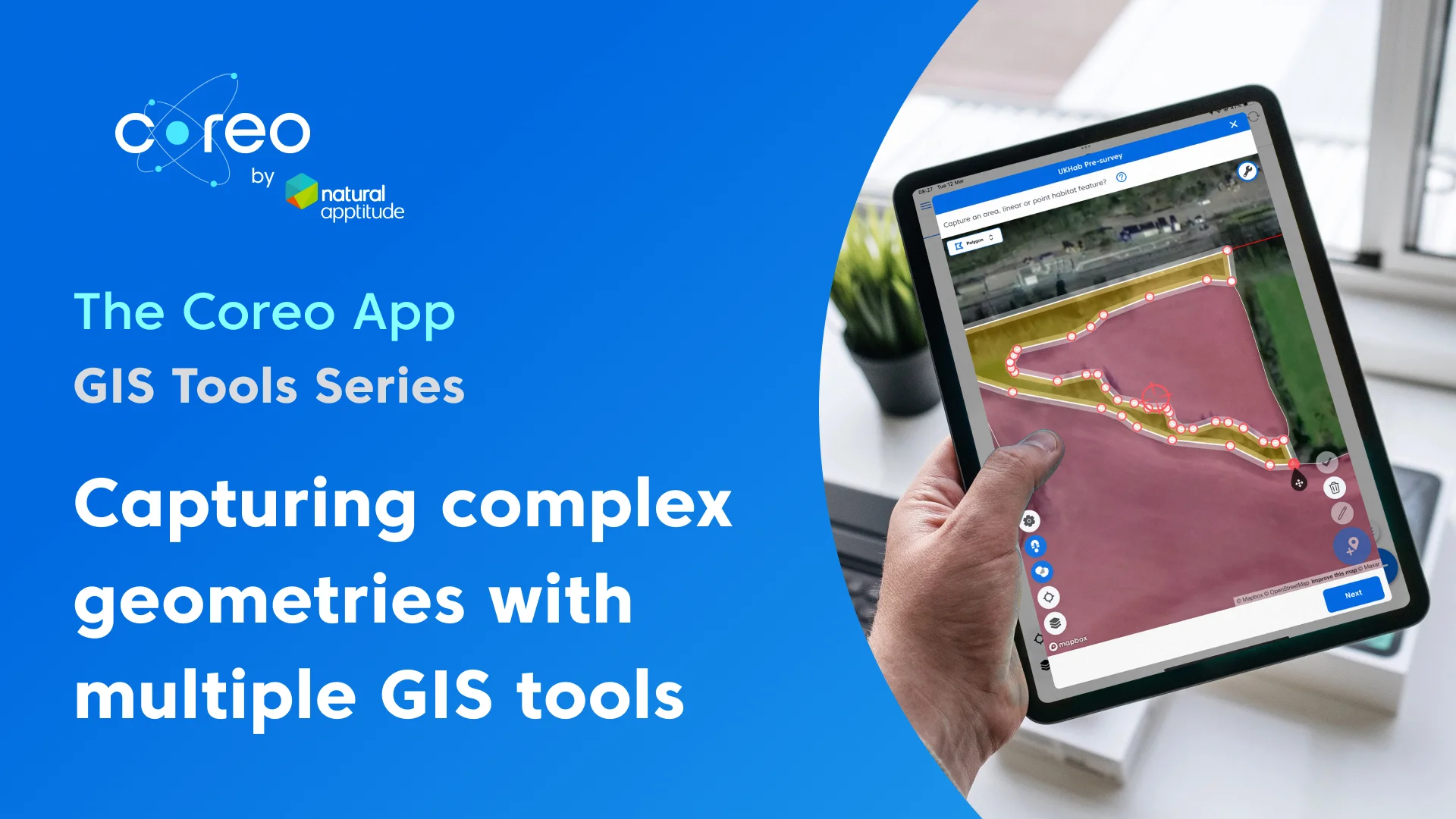 Capturing complex geometries using multiple GIS tools