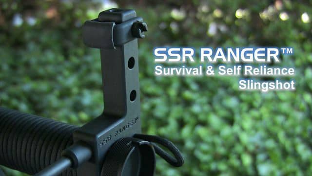 SSR RANGER™ Survival & Self Reliance Slingshot on Vimeo