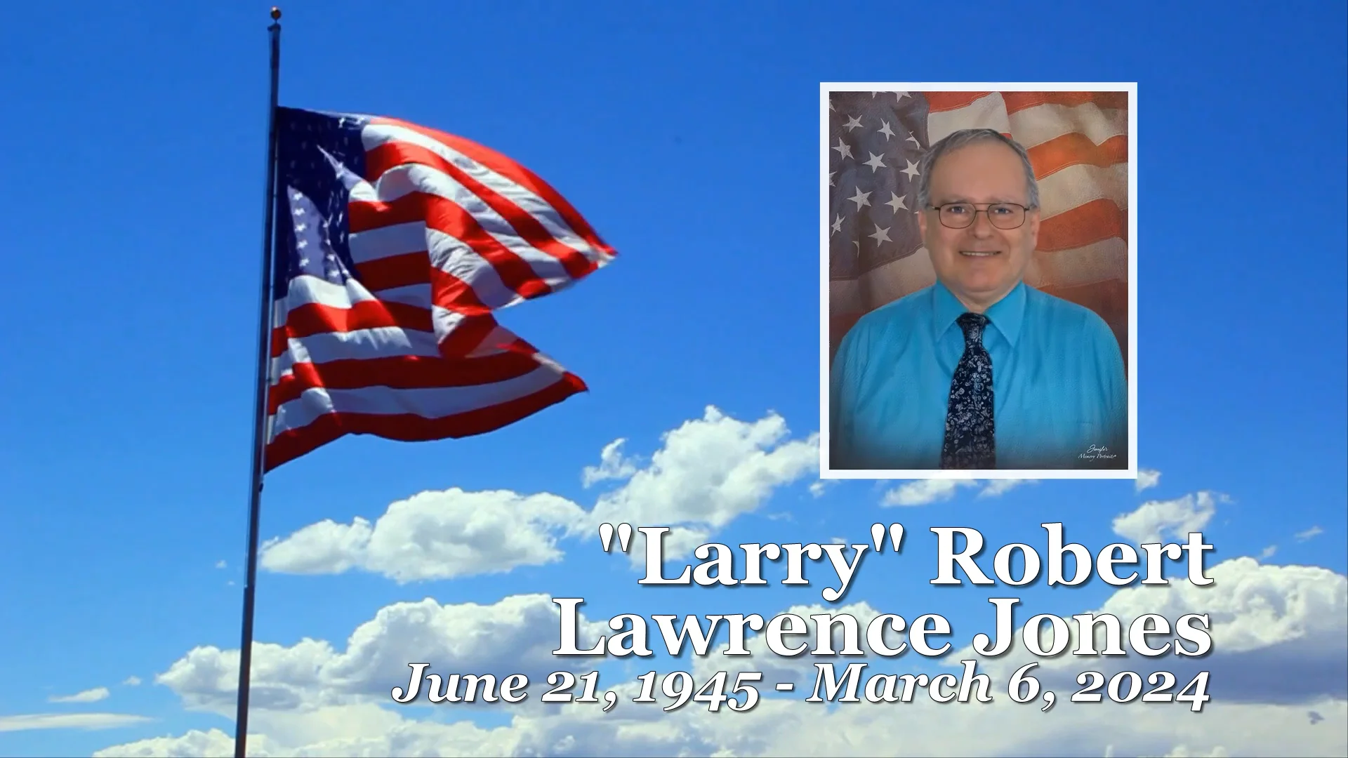 "Larry" Robert Lawrence Jones - ProShow Slideshow on Vimeo