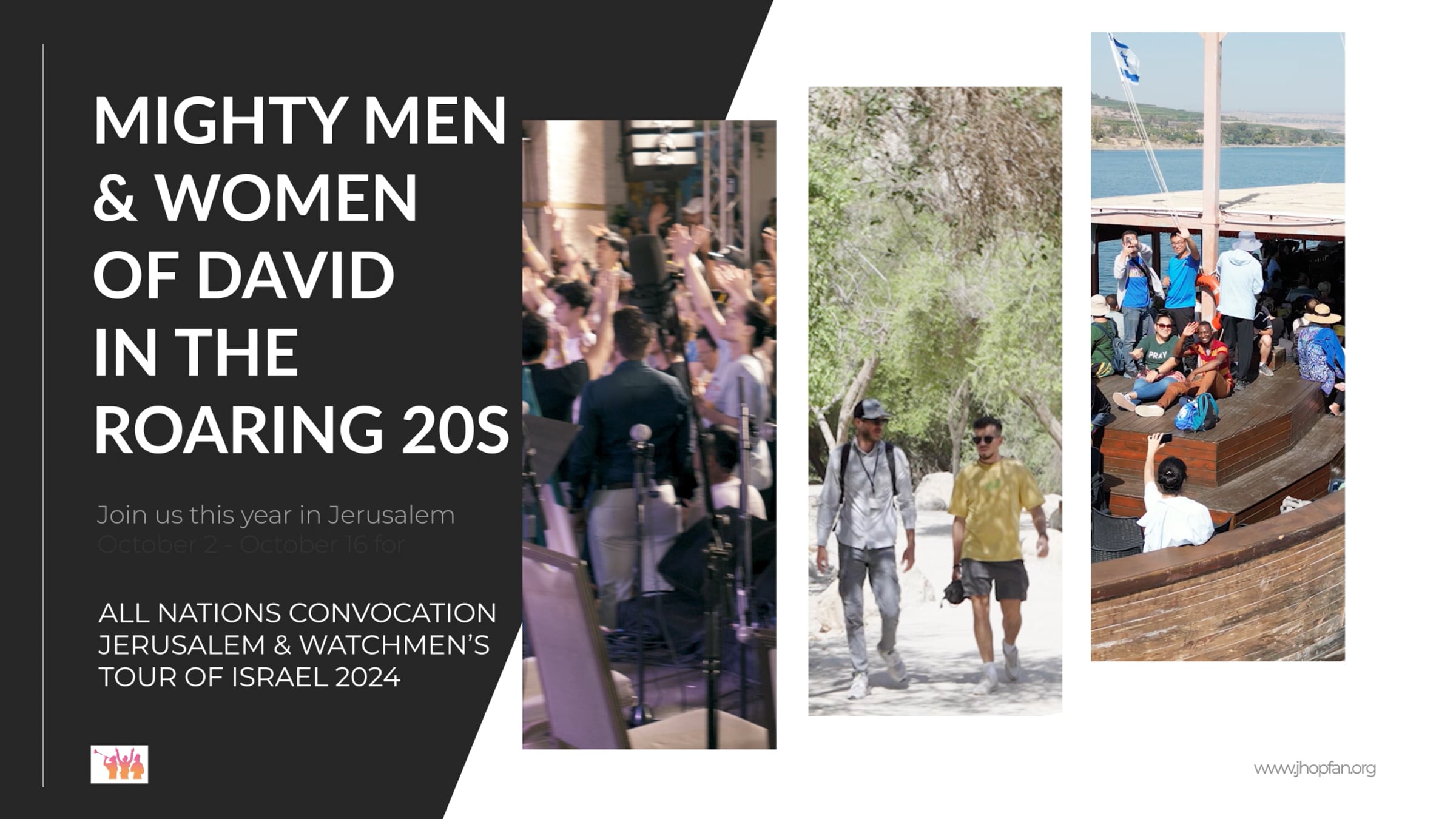 Mighty Men & Women of David at All Nations Convocation Jerusalem ...