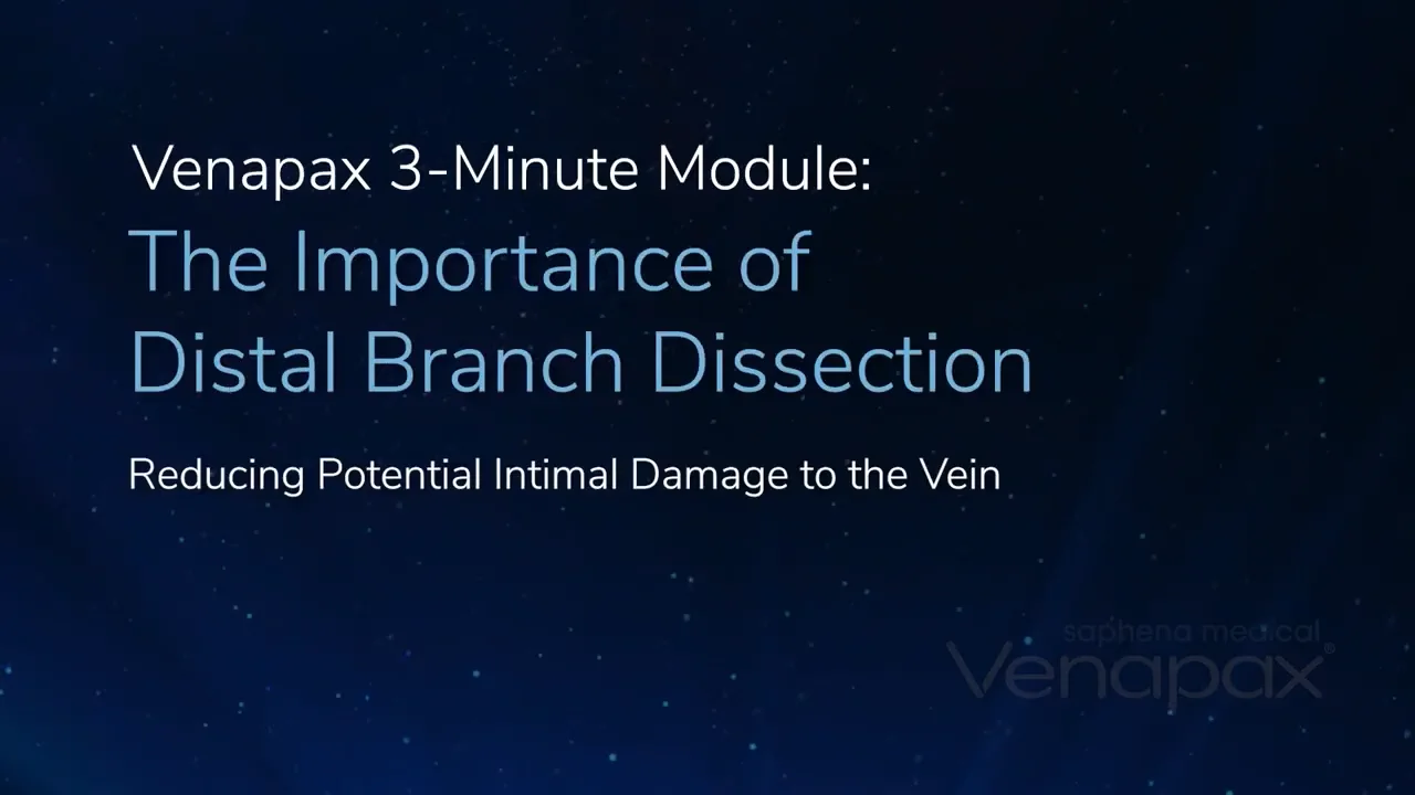 The Importance of Distal Branch Dissection(1) on Vimeo