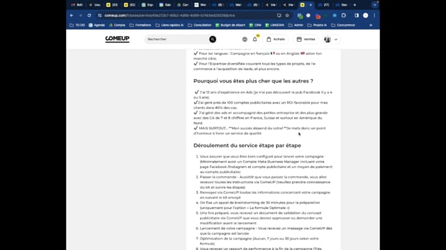 Je vais créer et gérer votre campagne de publicité Facebook Ads clé en main par WebMarketing