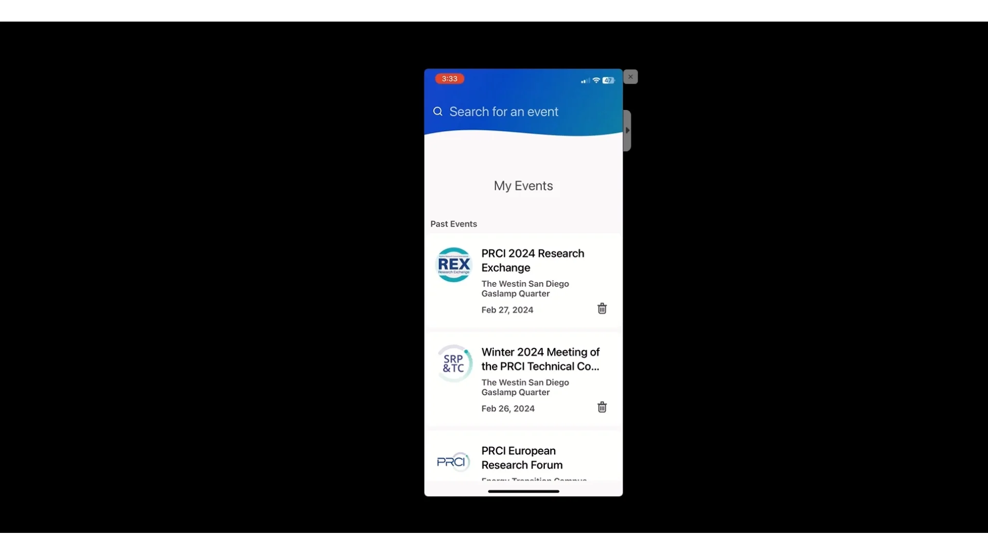 Using the Cvent Events Mobile App and Website