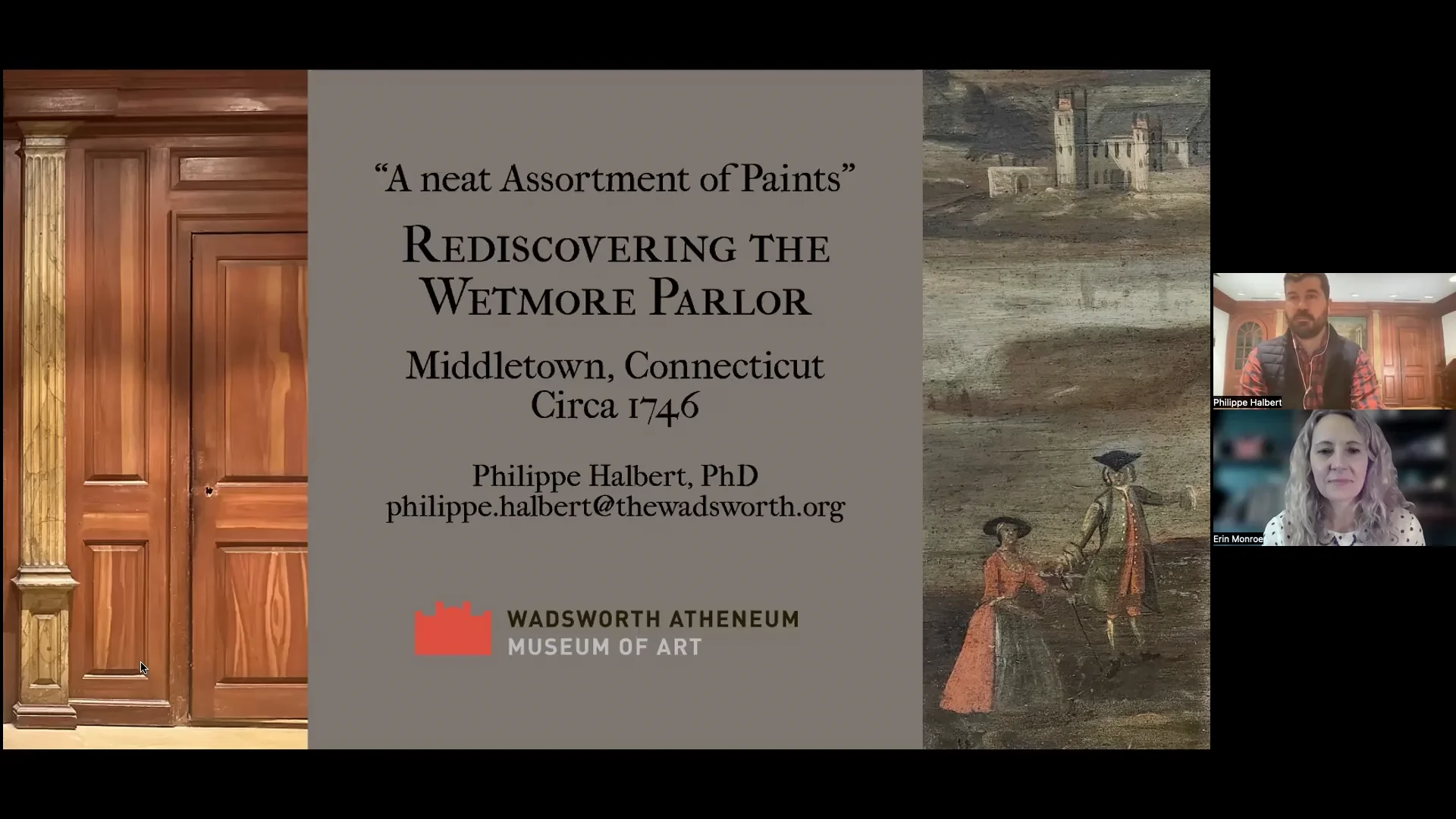 Artful Conversations: The Wadsworth’s Wetmore Parlor with Philippe ...