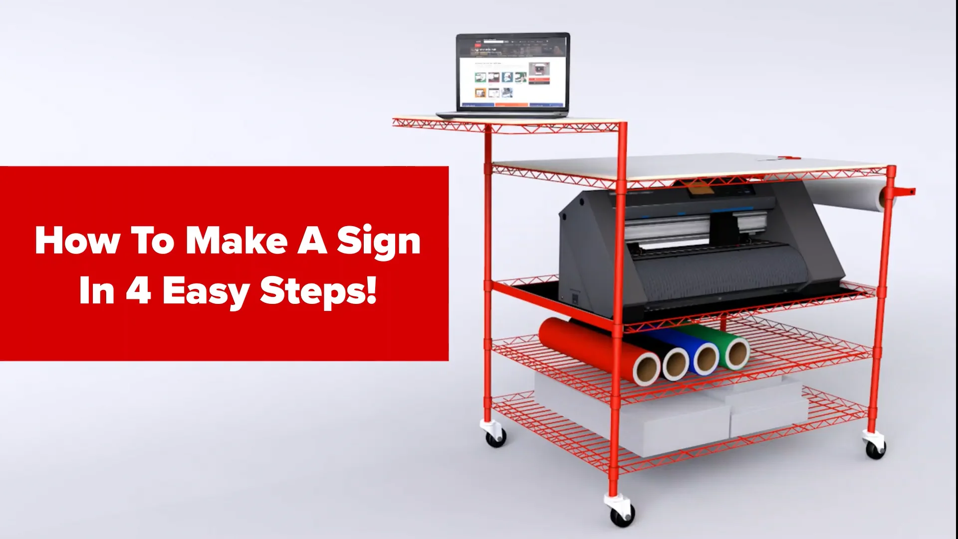 The Visual Sign Shop: How To Make A Sign 4 Easy Steps