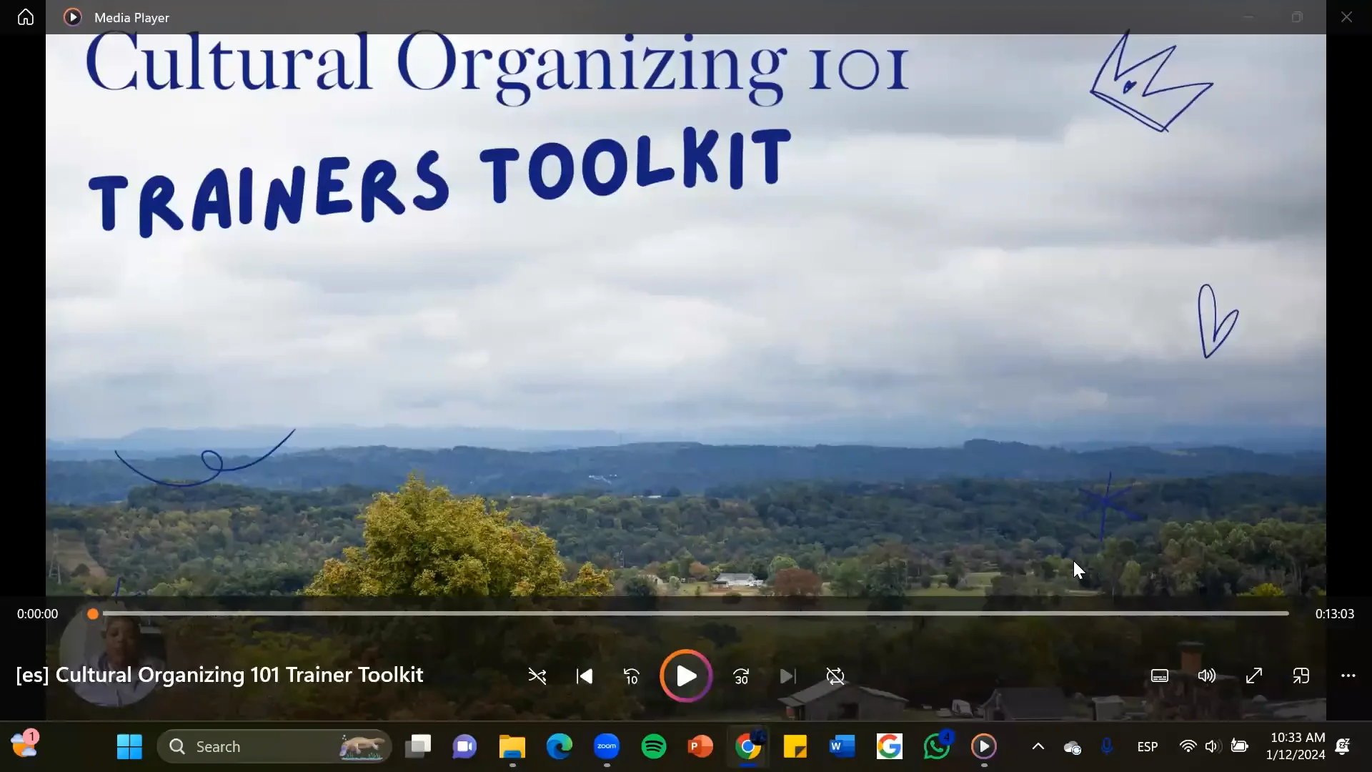 Cultural Organizing 101: Train the Trainers Toolkit (en Espanol) on Vimeo