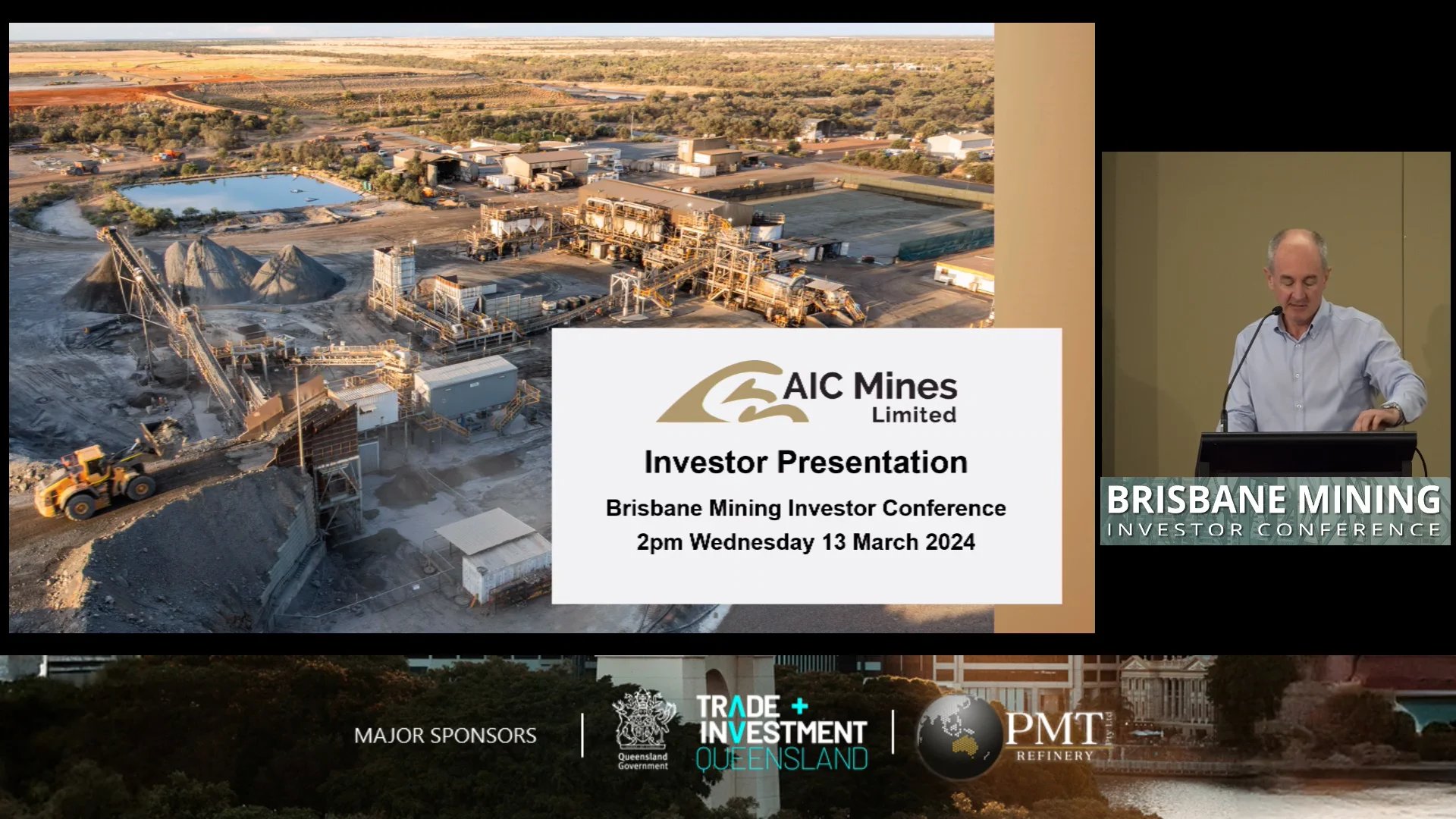 AIC Mines - Brisbane Mining Conference 13 March 2024 - 2:00pm on Vimeo