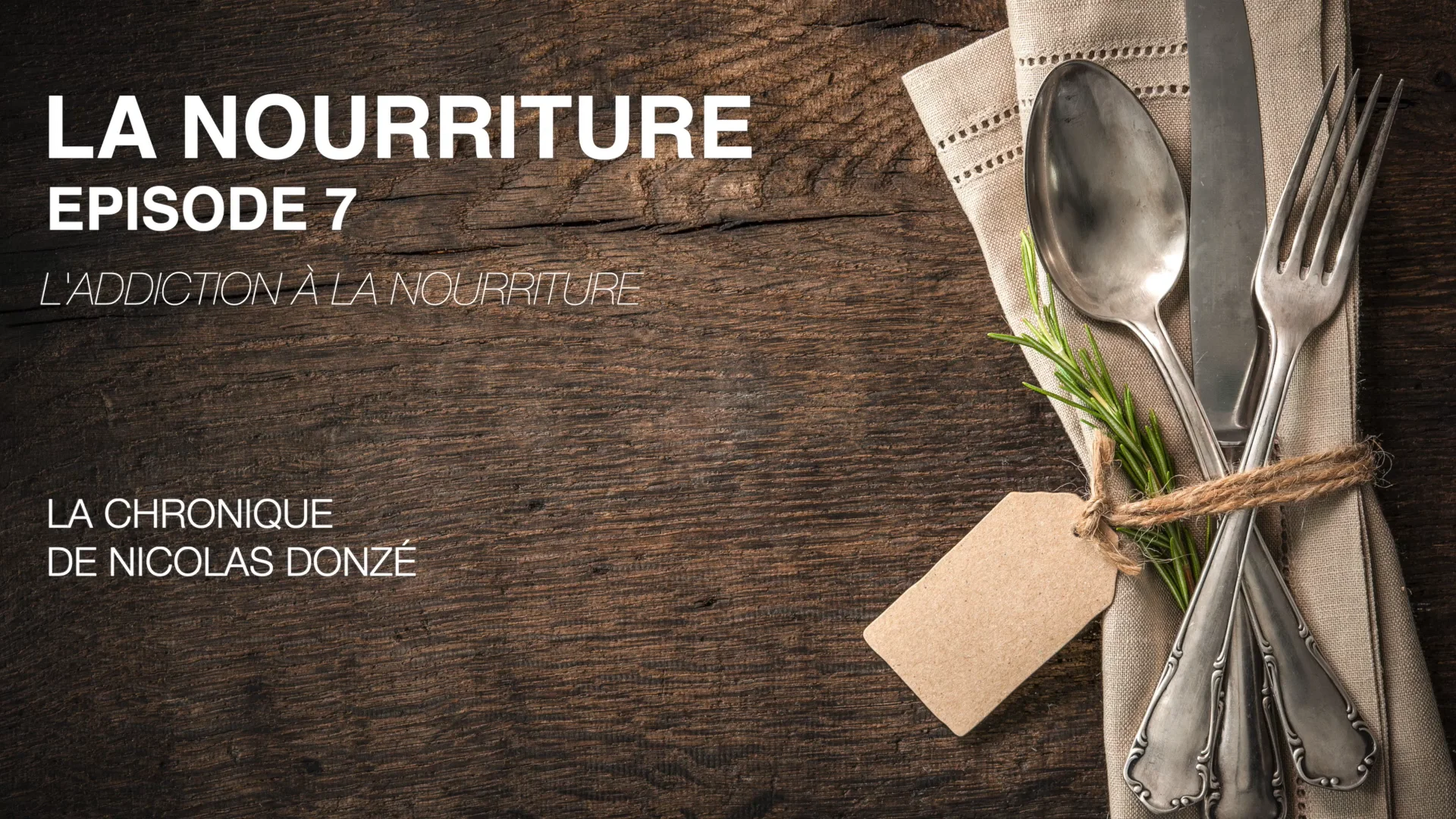 La nourriture - 7 - L'addiction à la nourriture on Vimeo