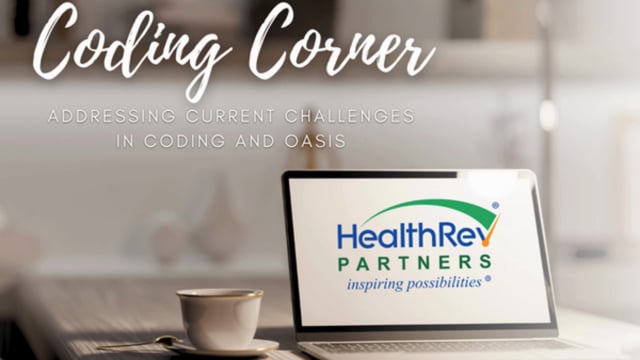 Coding Corner - HealthRev Partners