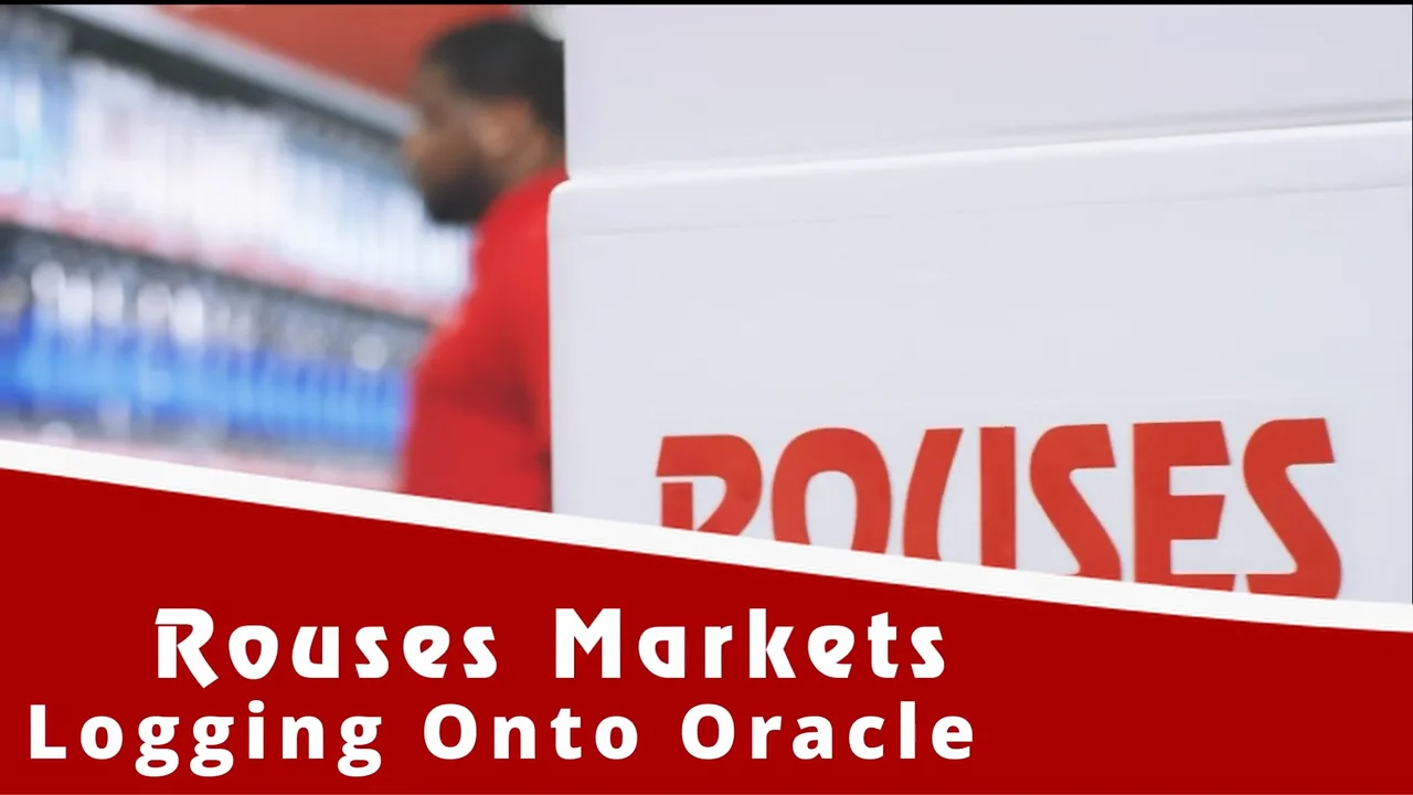 Rouses Markets Oracle Sign On Procedures on Vimeo