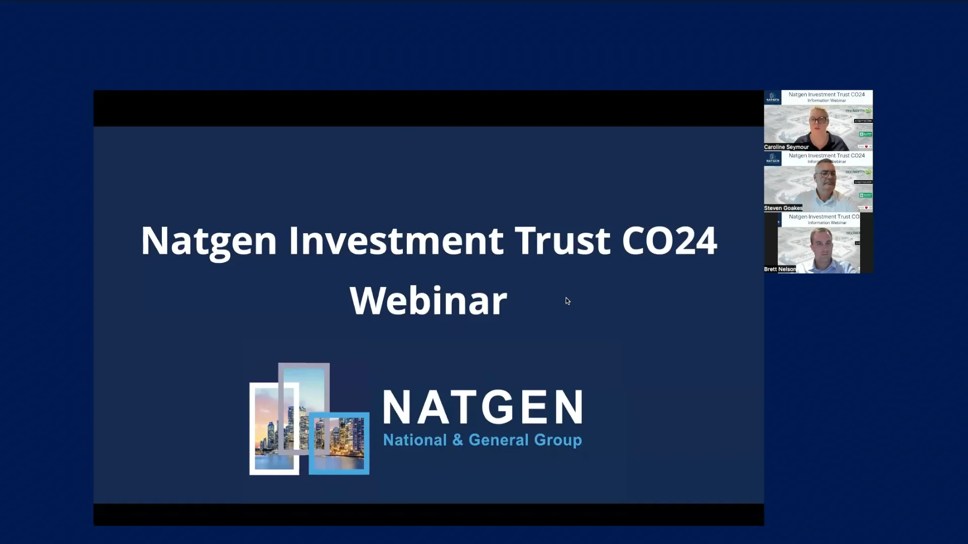 Webinar - Natgen Investment Trust CO24 on Vimeo