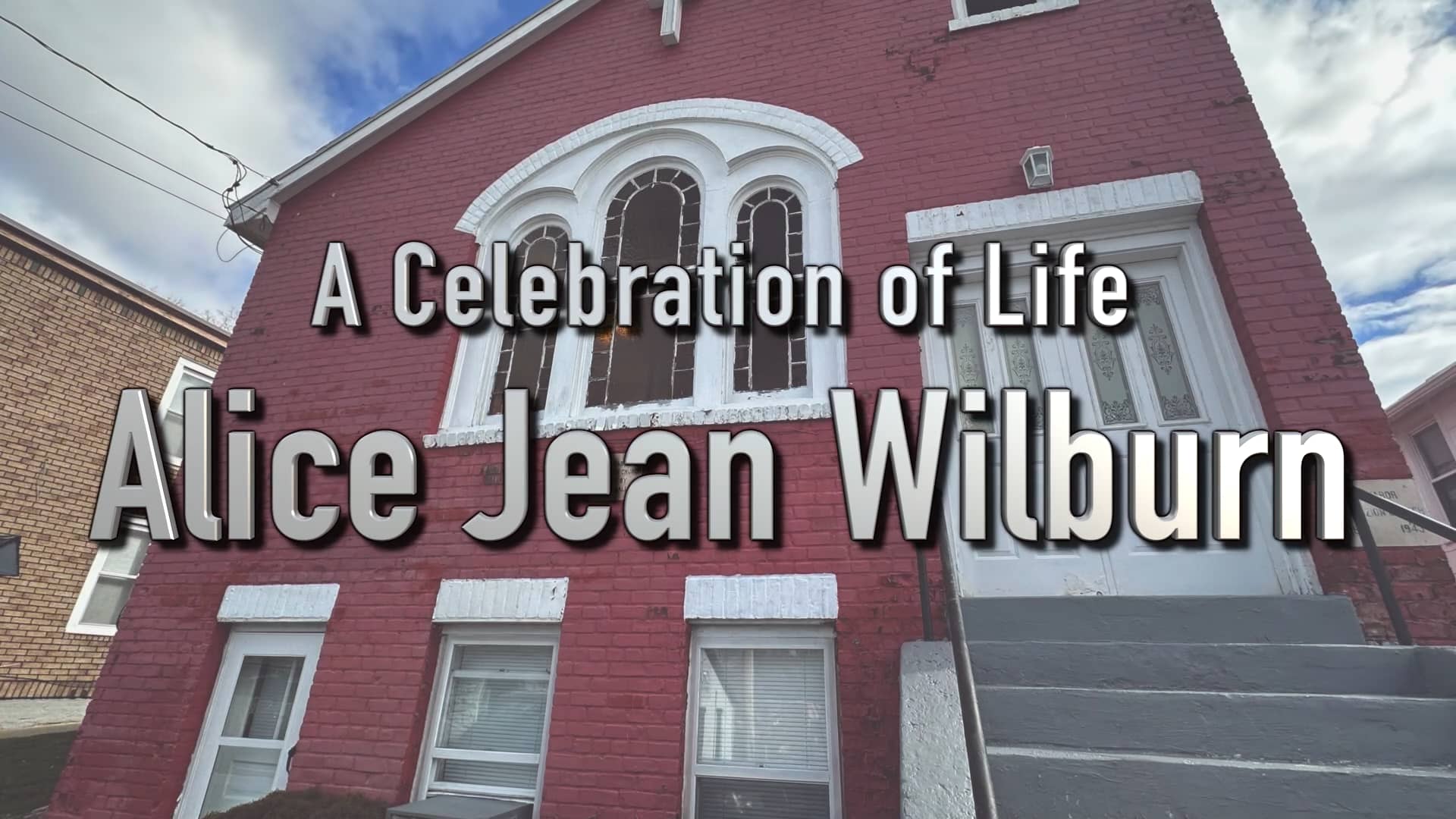 Alice Jean Wilburn - A Celebration of Life on Vimeo