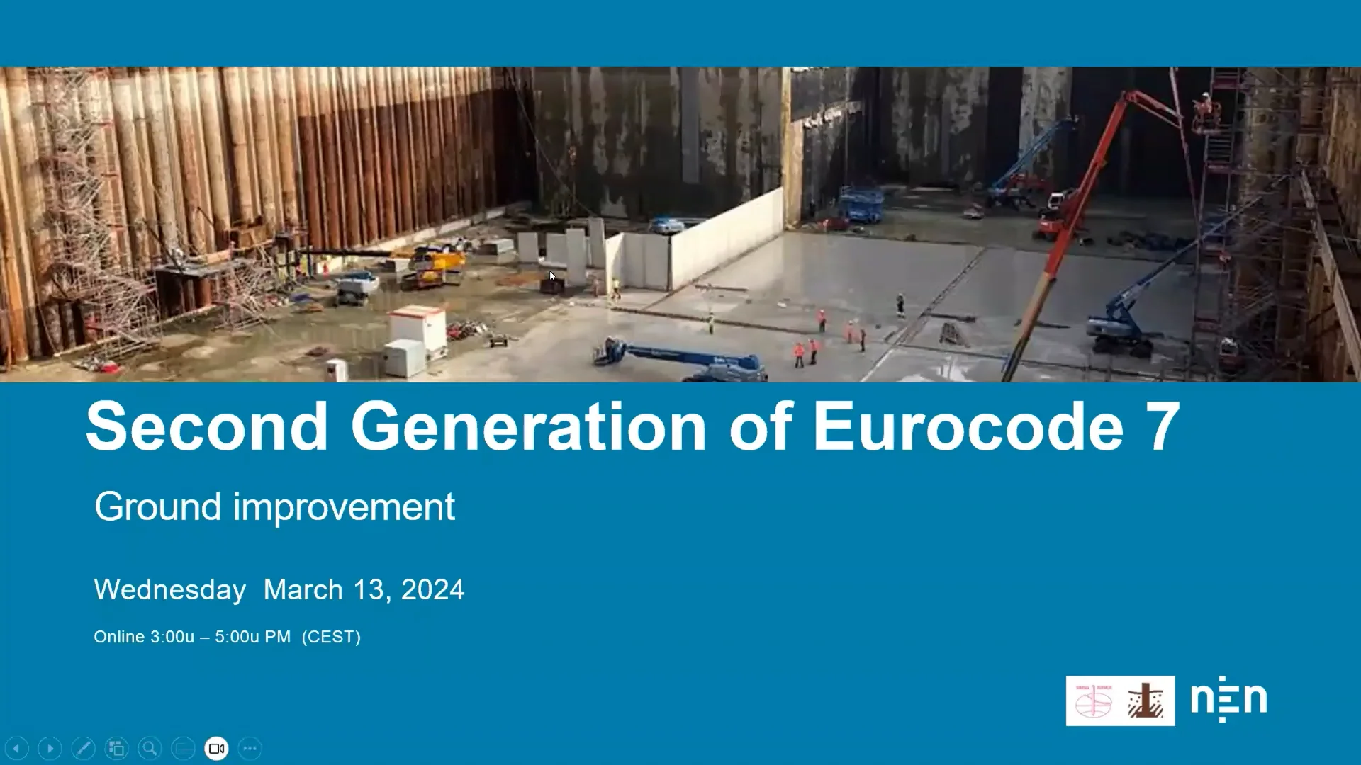 Webinar Eurocode 7 Ground improvement on Vimeo