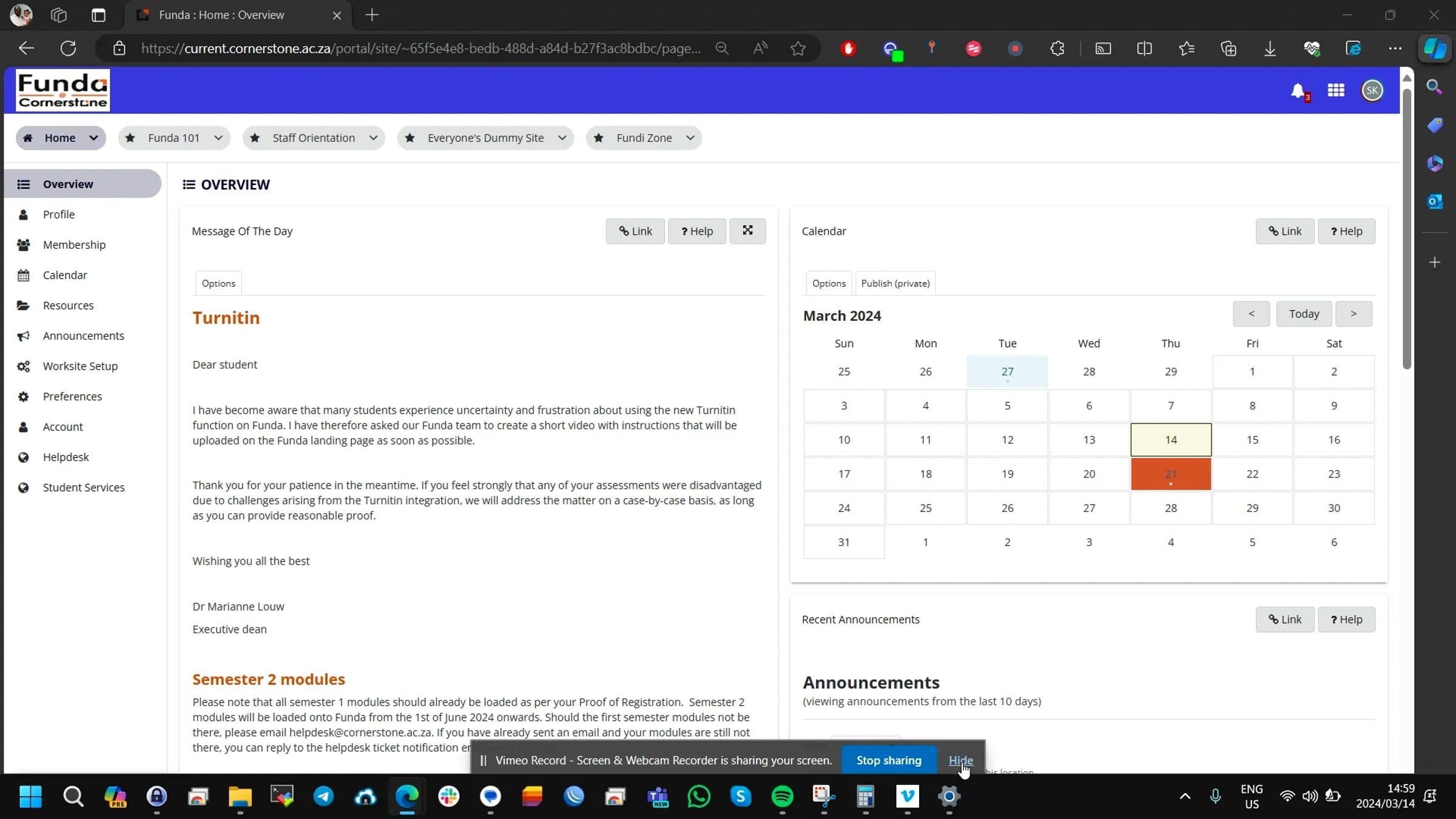 Turnitin Student Submission Guide