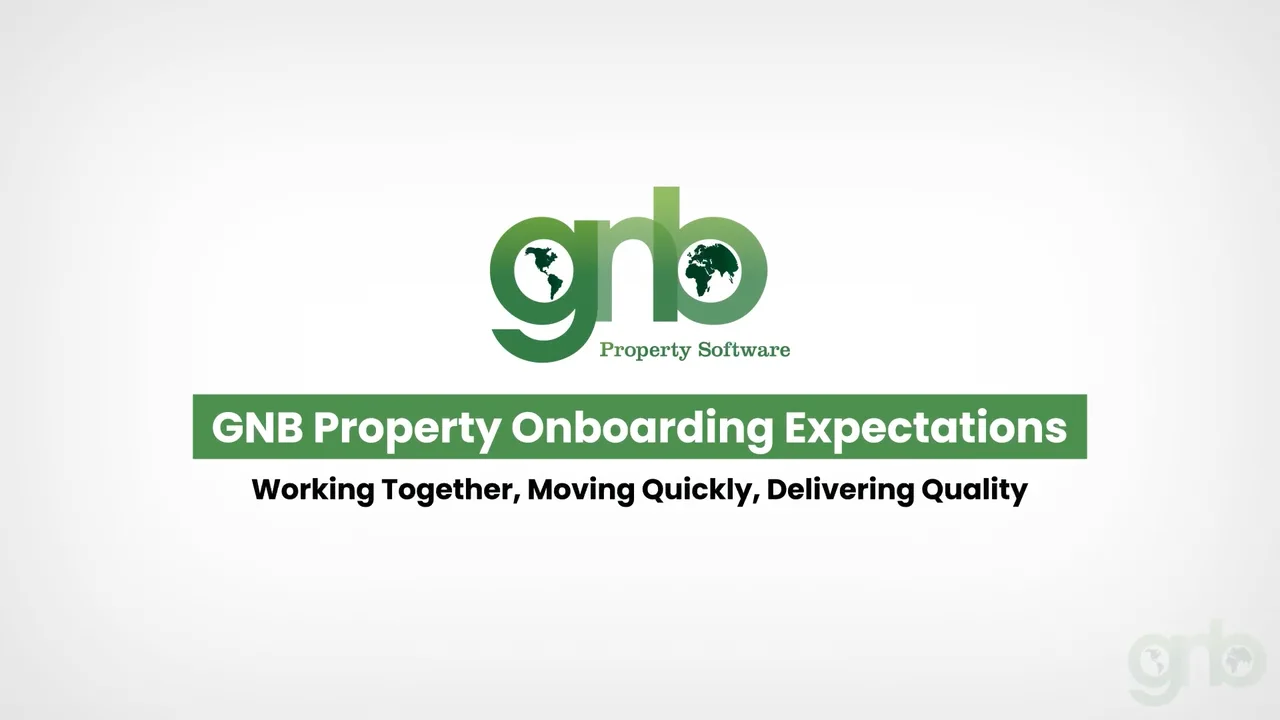 GNB Property Onboarding Expectations