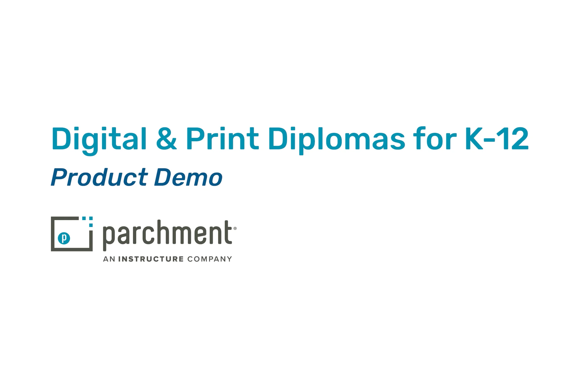 Digital & Print Diplomas for K-12: Product Demo on Vimeo