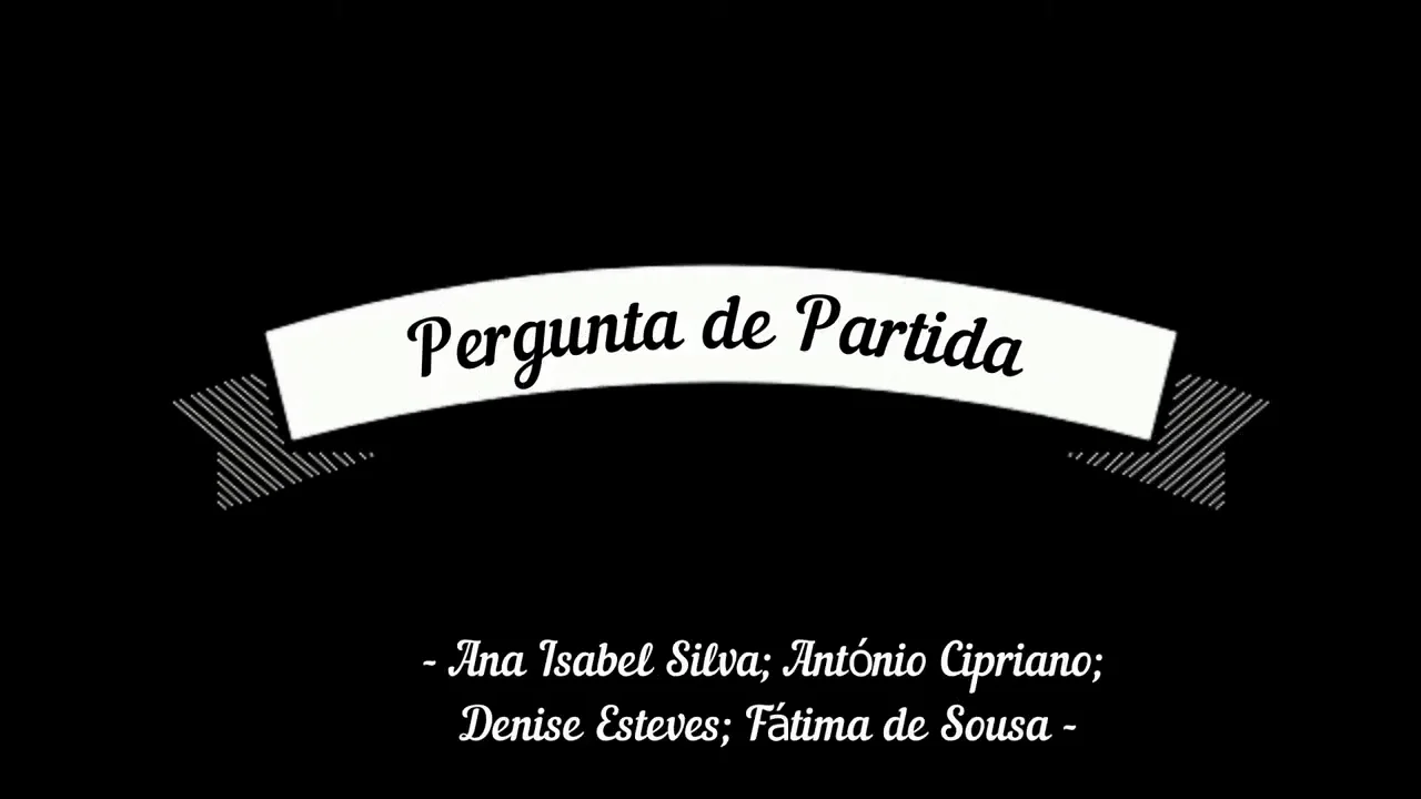 Pergunta de partida on Vimeo