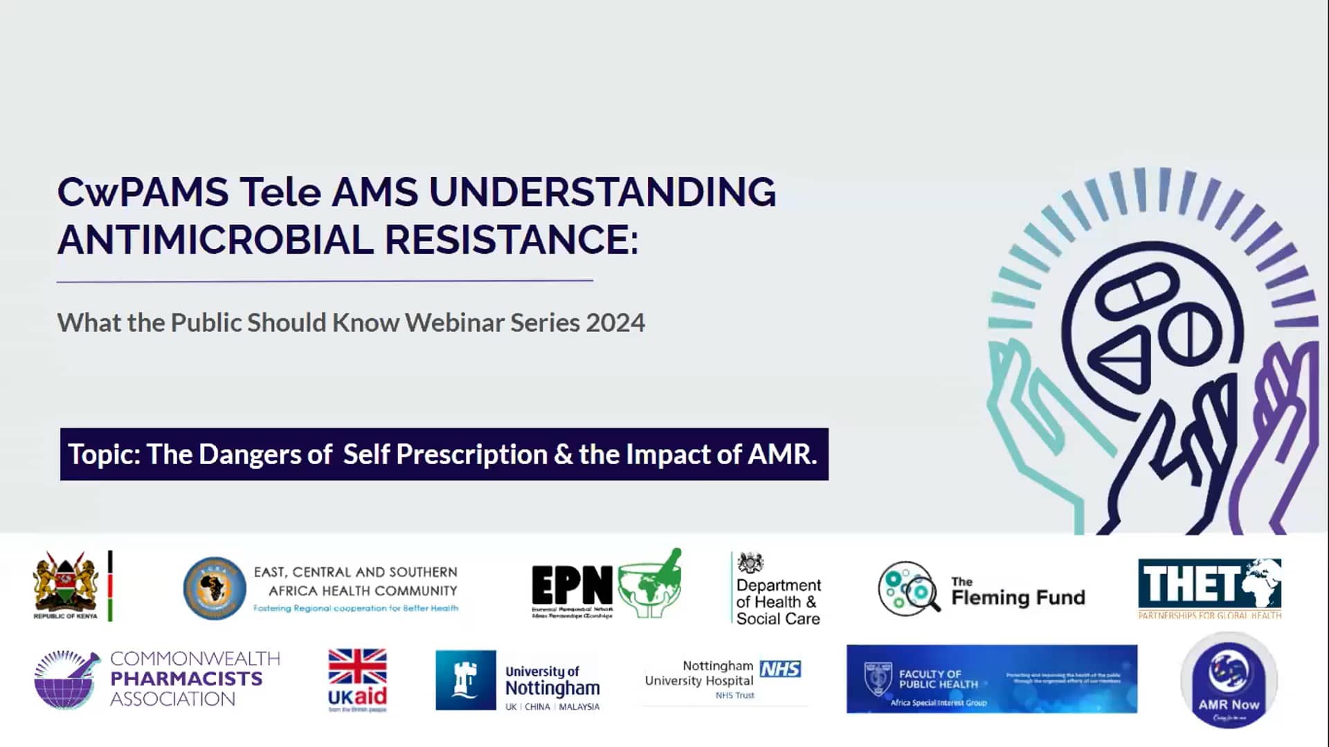 CwPAMS Tele AMS UNDERSTANDING ANTIMICROBIAL RESISTANCE: What the Public ...