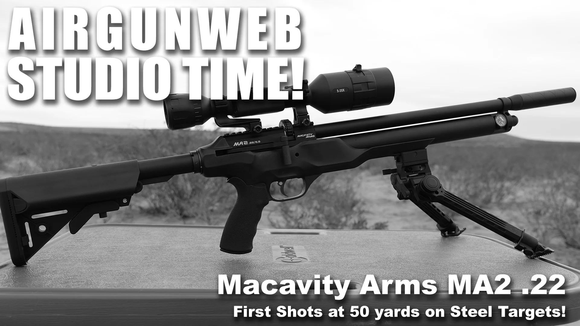 Modern Airgunner - Macavity Arms MA2 .22 50 Yards Steel Targets! - Can ...