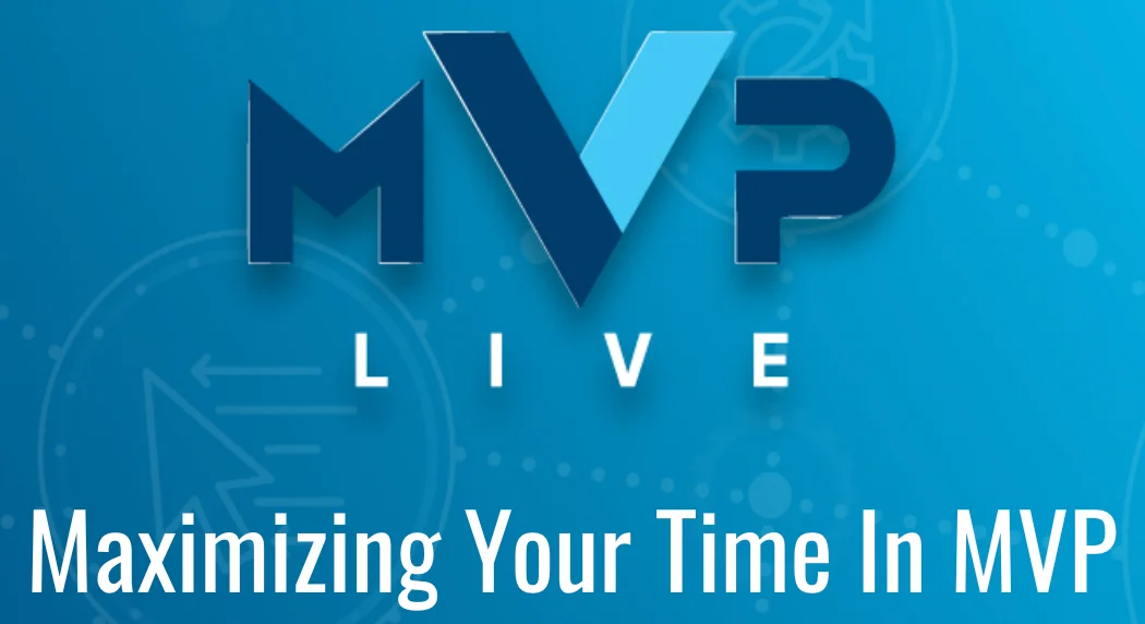 MVP Live - Maximizing Your Time in MVP on Vimeo