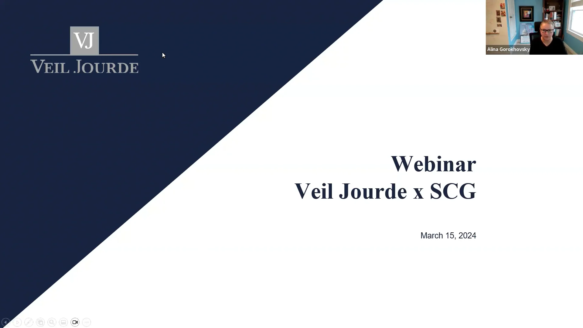 SCG Legal: Meet Veil Jourde on Vimeo