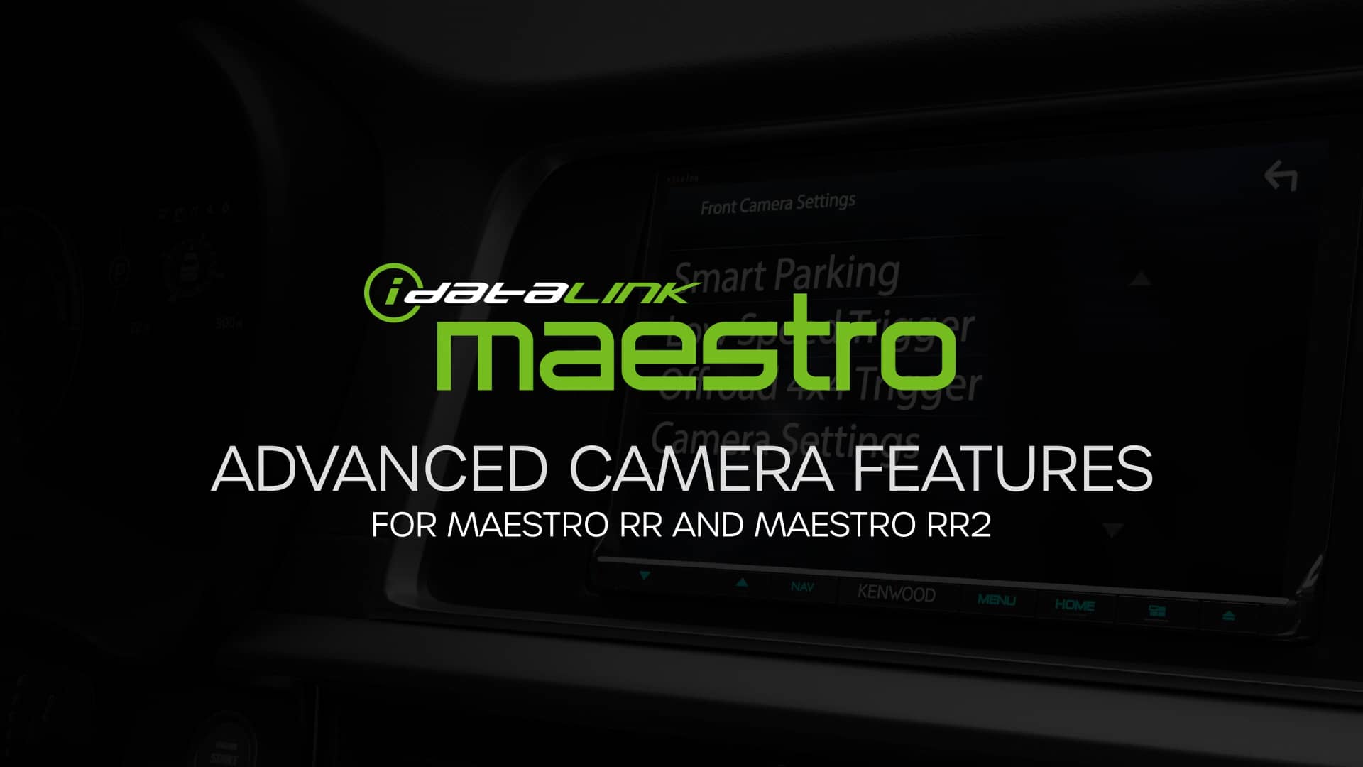 iDatalink Maestro RR Advanced Camera Features on Vimeo