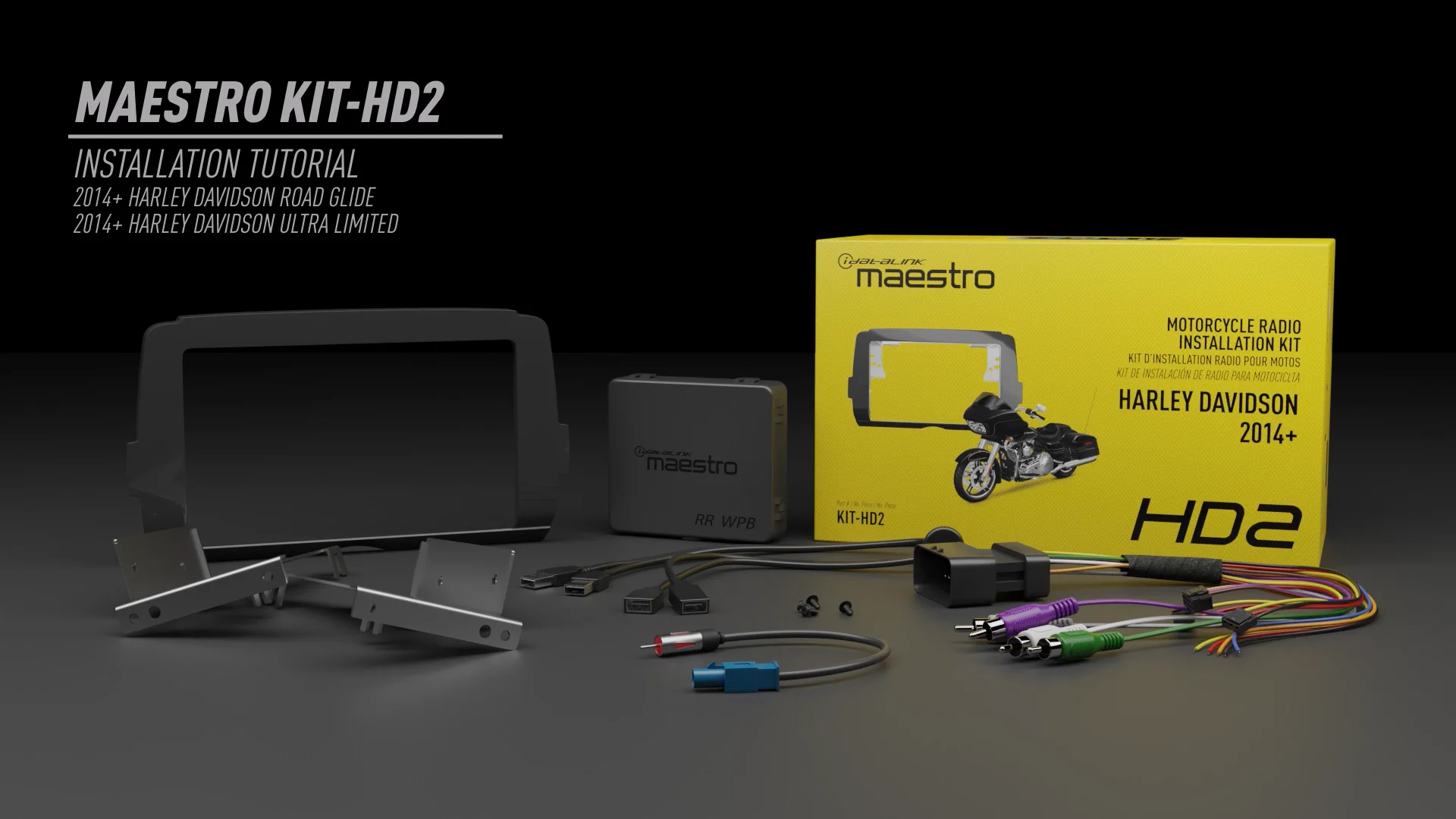 iDatalink Maestro KIT-HD2 Installation Tutorial for HD Road/Ultra Glide