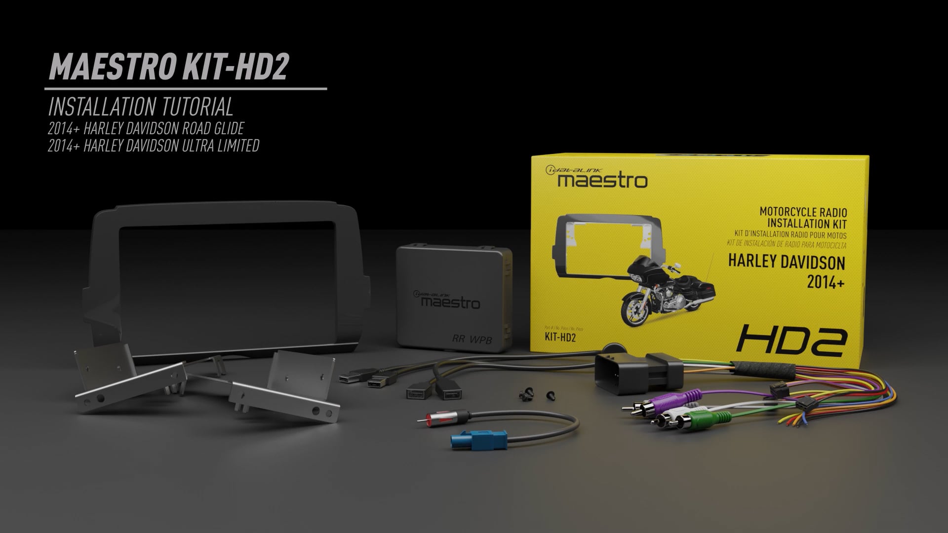 iDatalink Maestro KIT-HD2 Installation Tutorial for HD Road/Ultra Glide ...