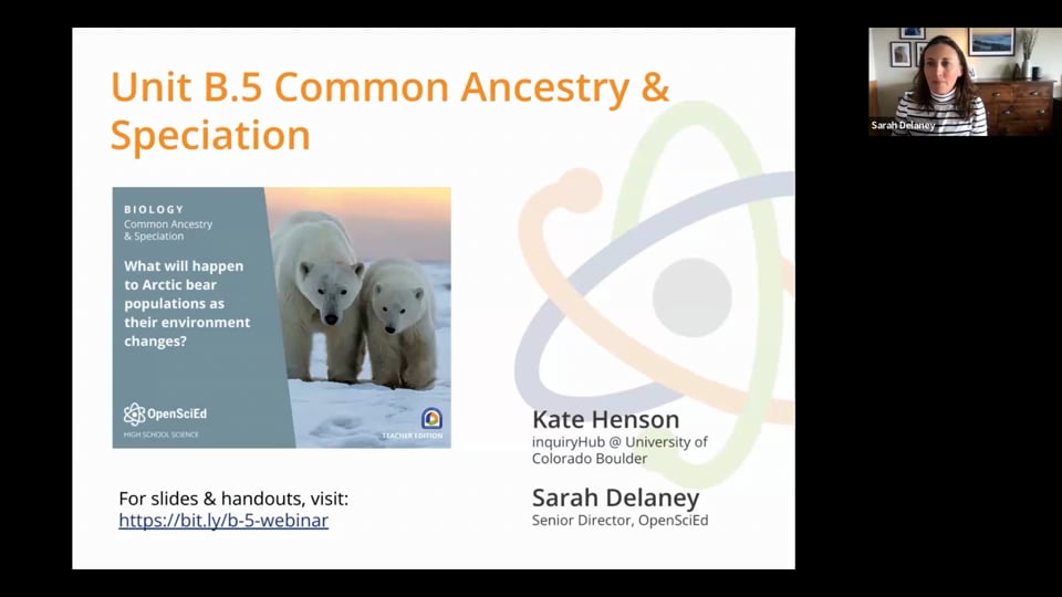 B.5 Common Ancestry & Speciation - OpenSciEd