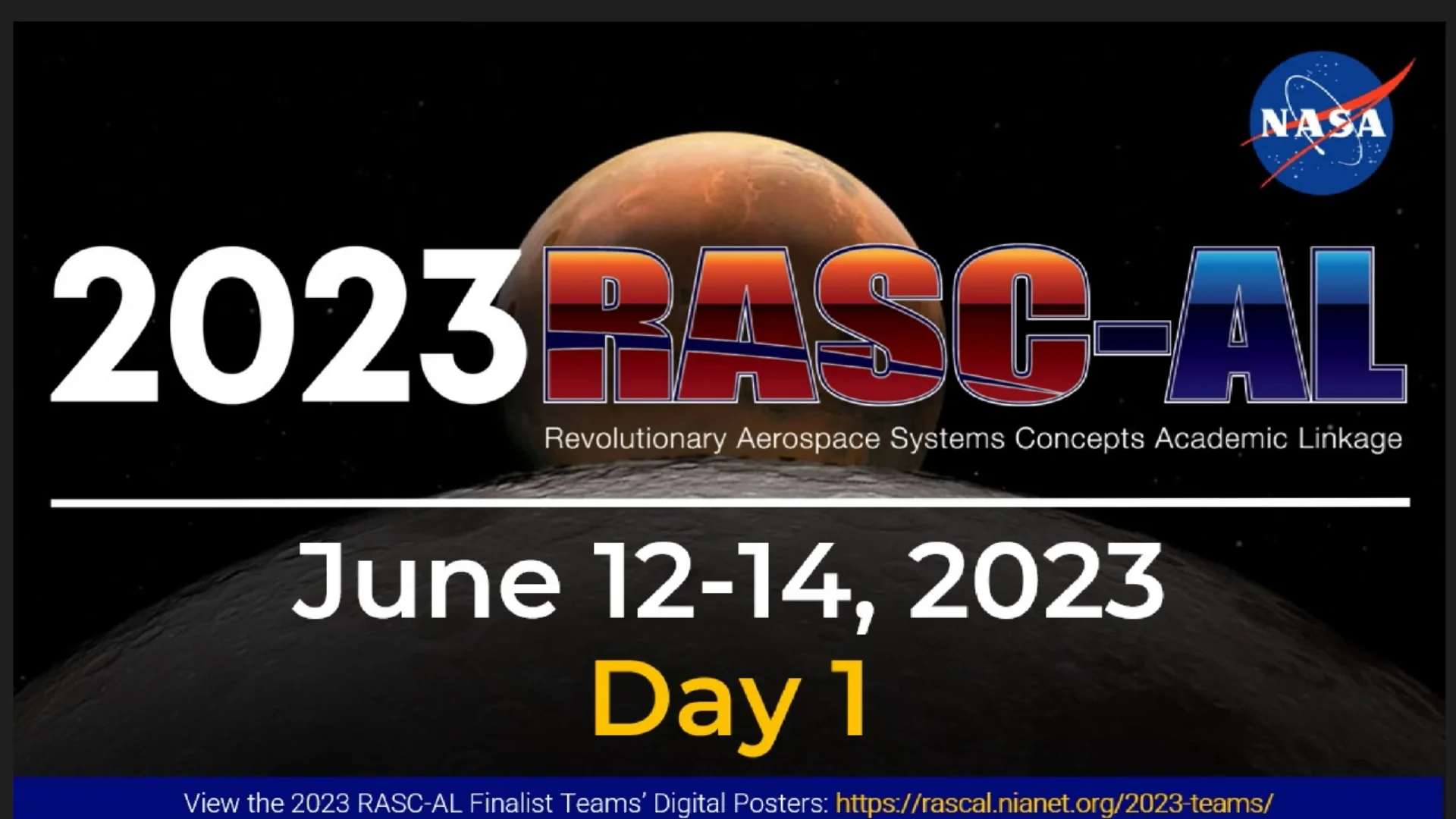 2023 RASC-AL Competition Forum Presentations: Day 1 on Vimeo