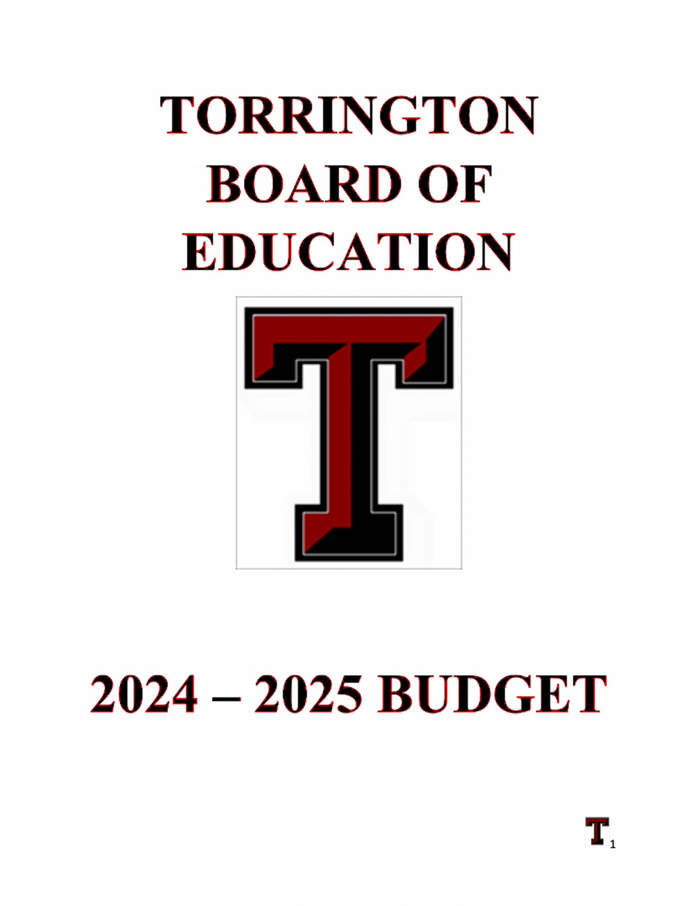 Final Budget Presentation 2024-2025 (Updated March 15, 2024)