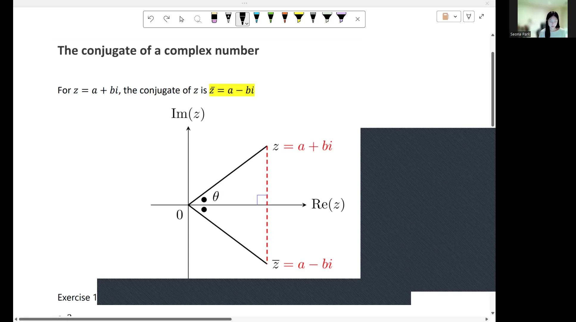 The Conjugate of a Complex Number