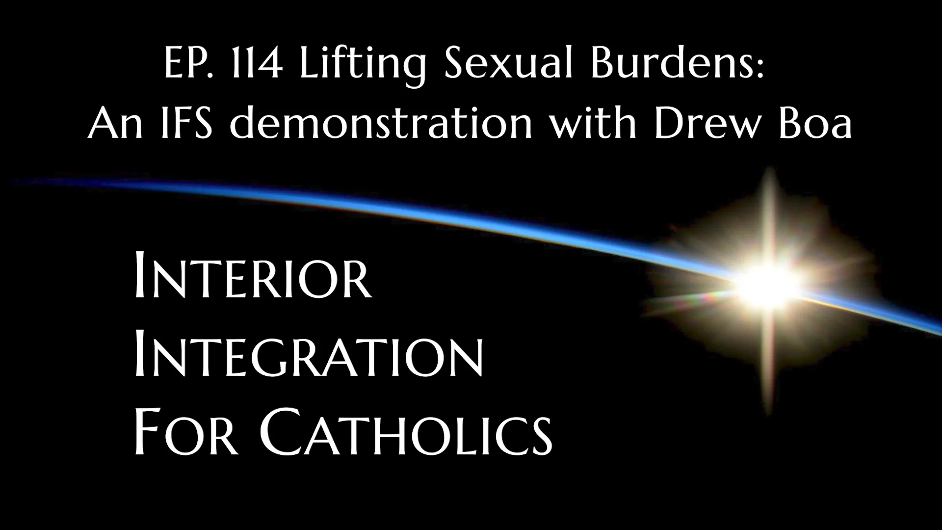IIC 114 - Lifting Sexual Burdens: An IFS demonstration with Drew Boa on Vimeo