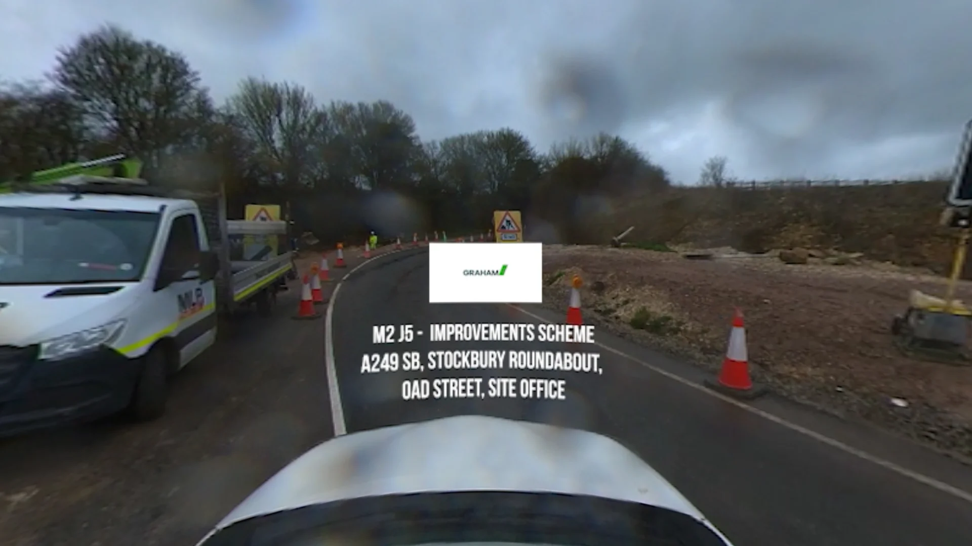 Video 05 A249 SB, Stockbury roundabout, Oad Street, Site Office on Vimeo