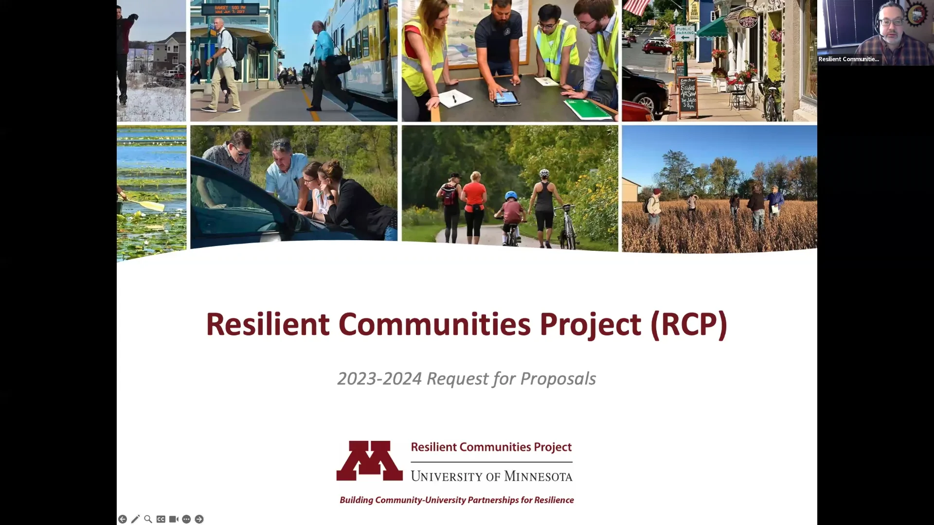 RCP 2024-2025 Pre-Application Webinar on Vimeo