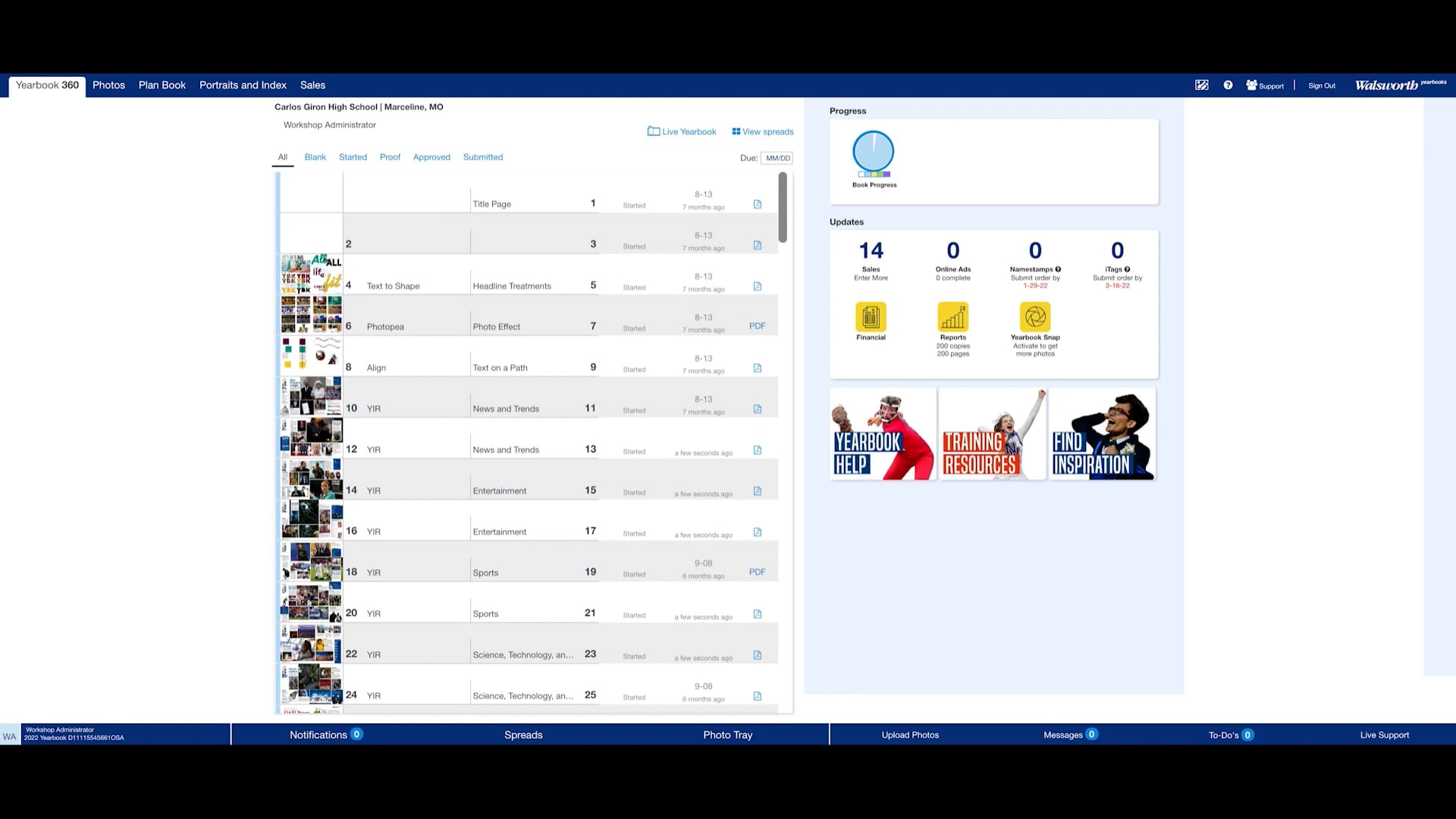 Walsworth Yearbook 360 Sneak Peak